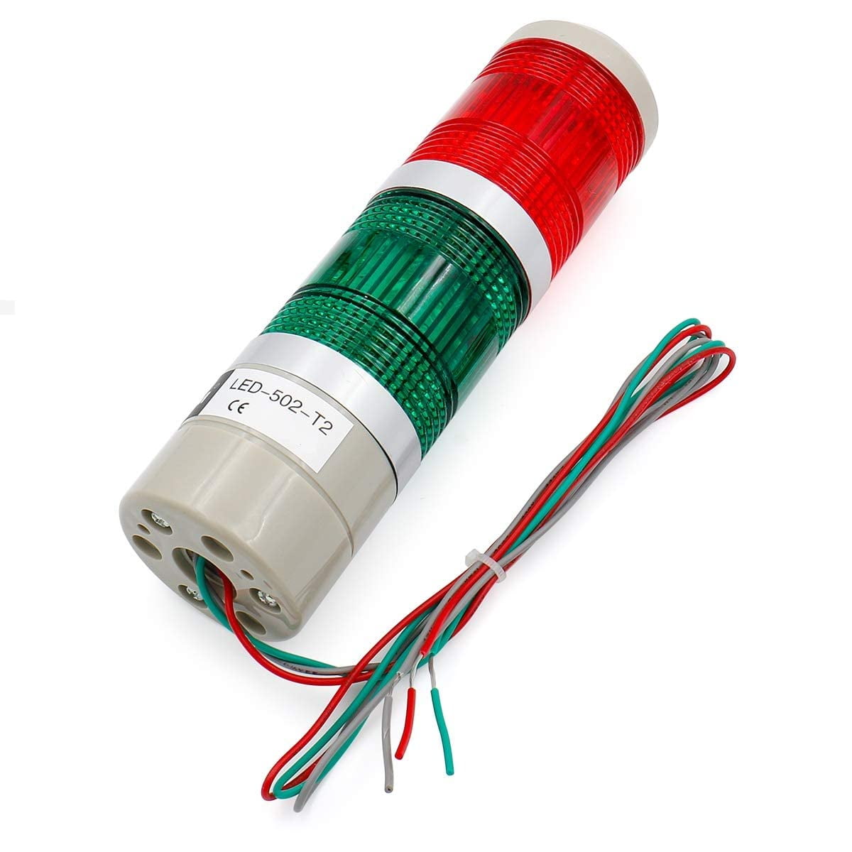 Hanutech Multivolt Industrial 2 Tier Signal Light Column LED Alarm ...