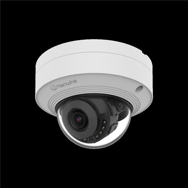 Hanwha QNV-C9011R 8MP IR AI Micro Vandal Dome Camera with Lens 3mm ...