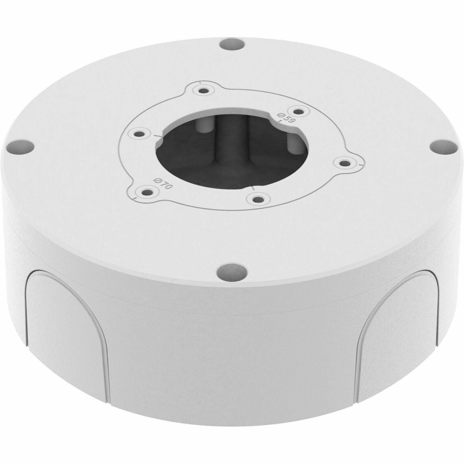 Hanwha Techwin Mounting Box for Network Camera, White - Walmart.com