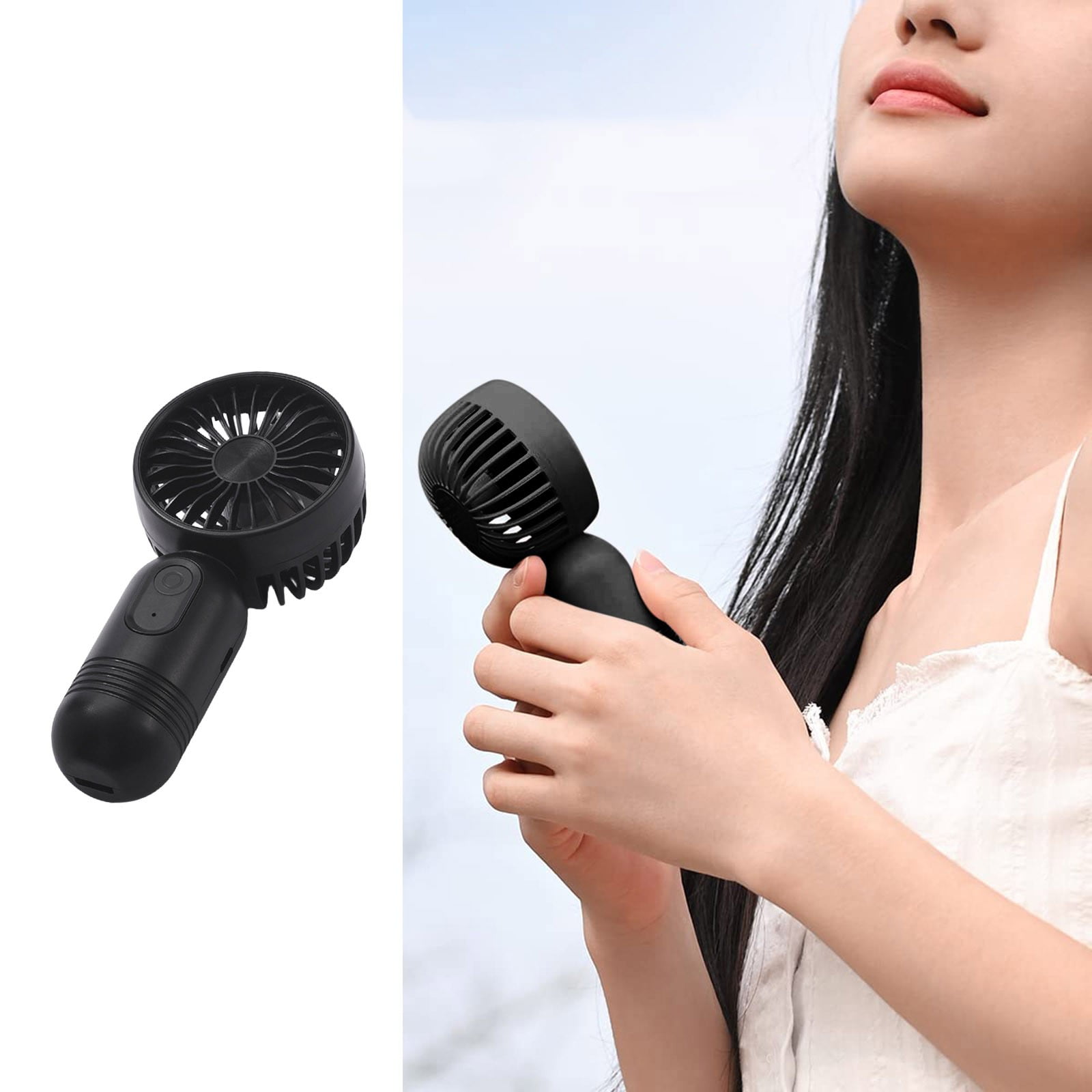 Hanzidakd Fans Summer Portable Handheld Mini Fans USB Battery Operated ...