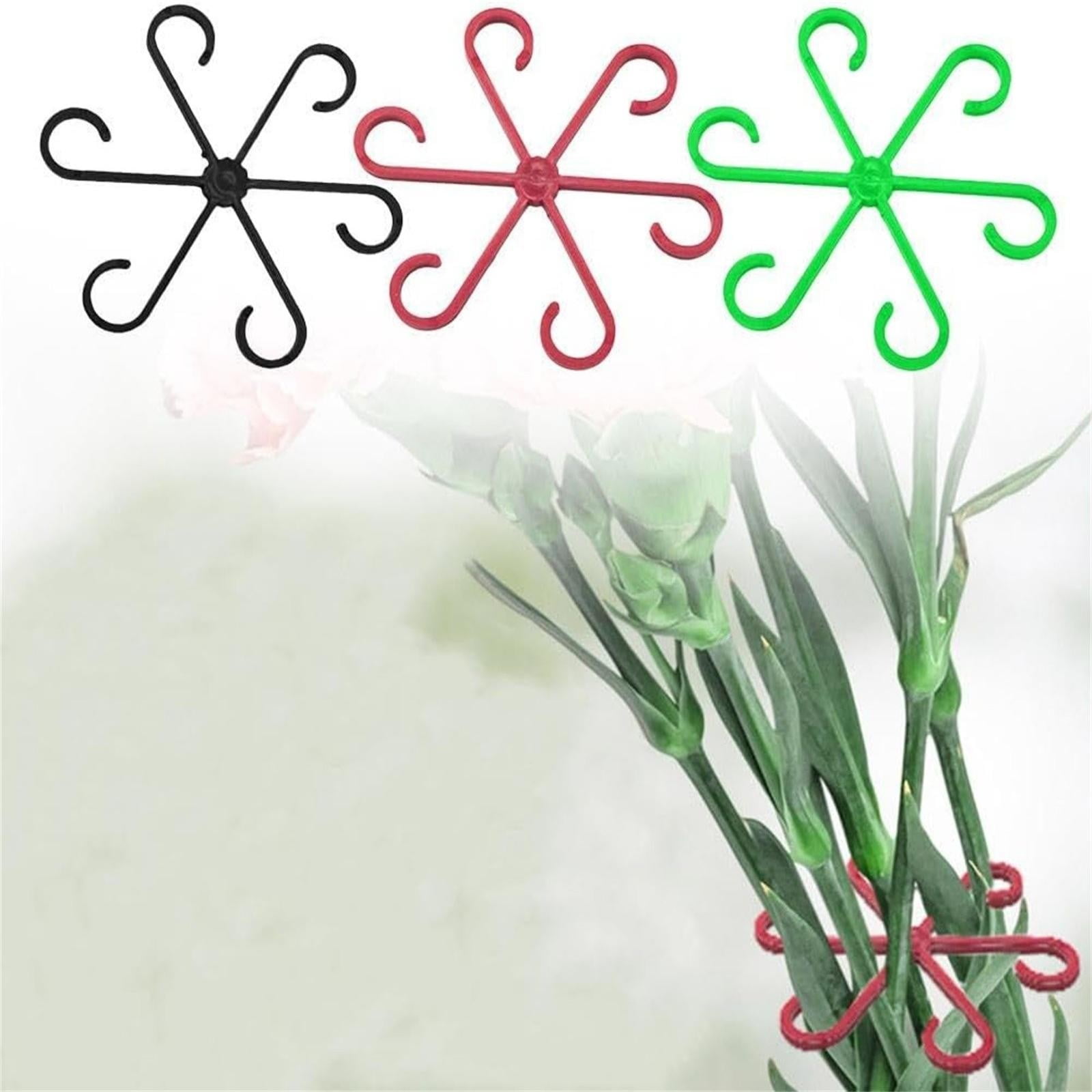 Hanzidakd Rattan Clip Clearance Secured Plastic Plant Clip Reusable ...