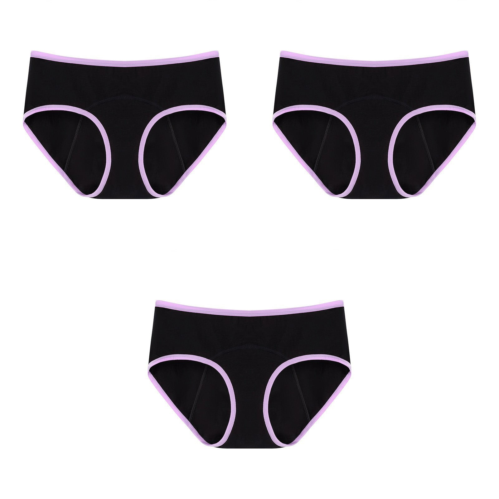 HaoXianJian Plus Size Women's High Absorbency Period Underwear ...