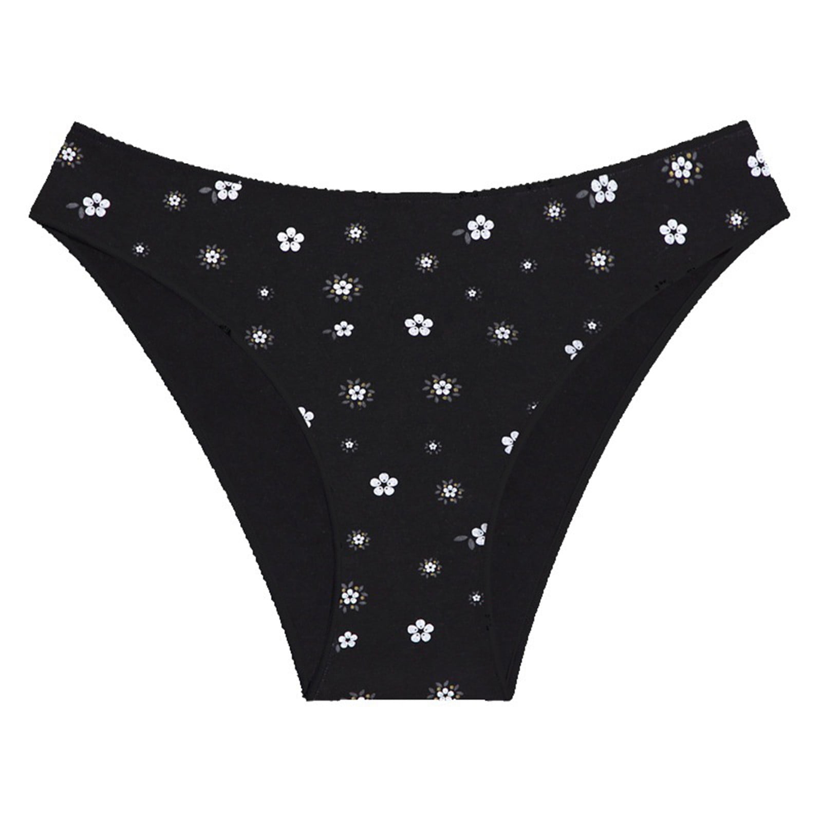 HaoXianJian Underwear for Women Cute Prints Low Rise Bikinis Brief ...