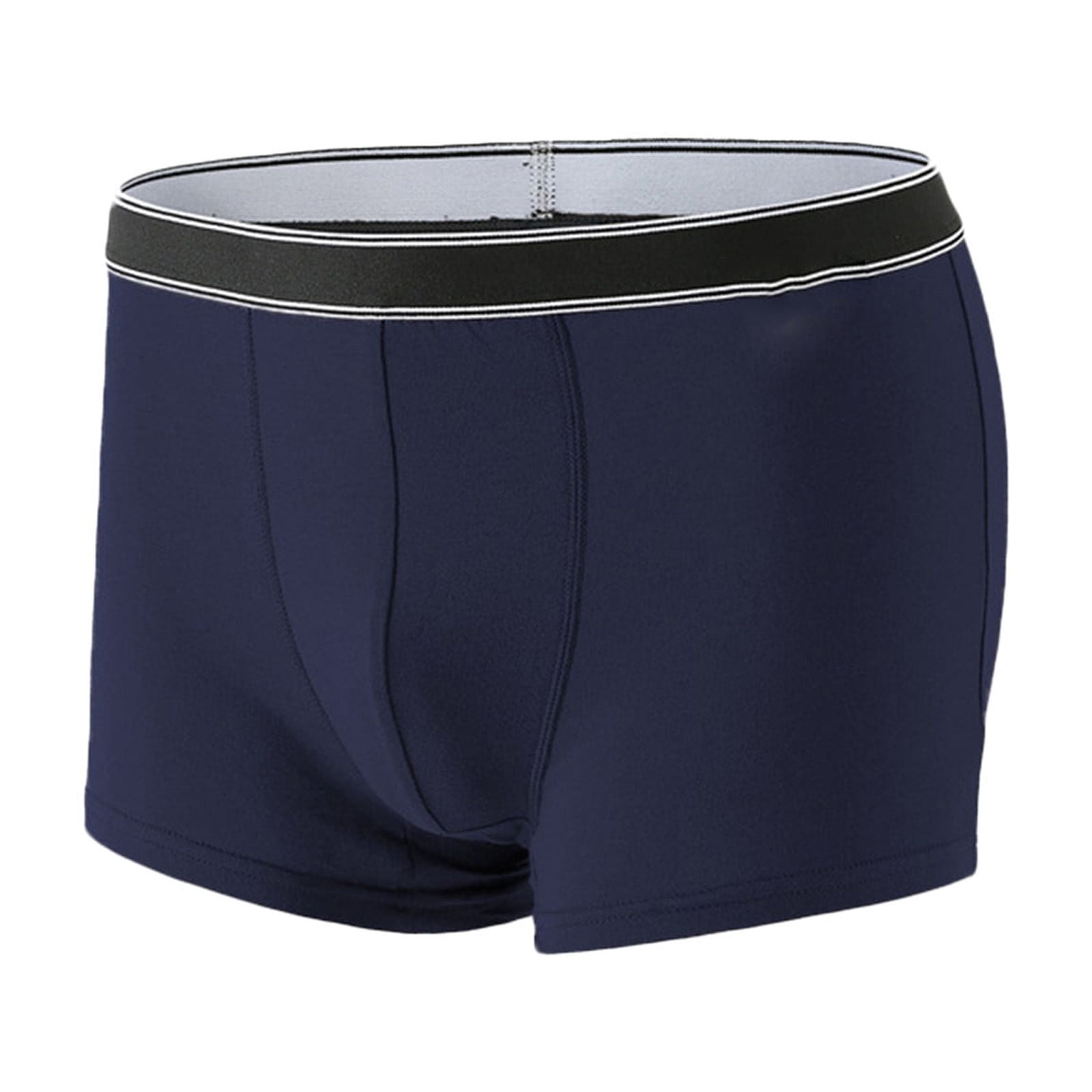 HaoXianJian Underwear for Men Middle Waisted Elastic Waistband Boxers ...
