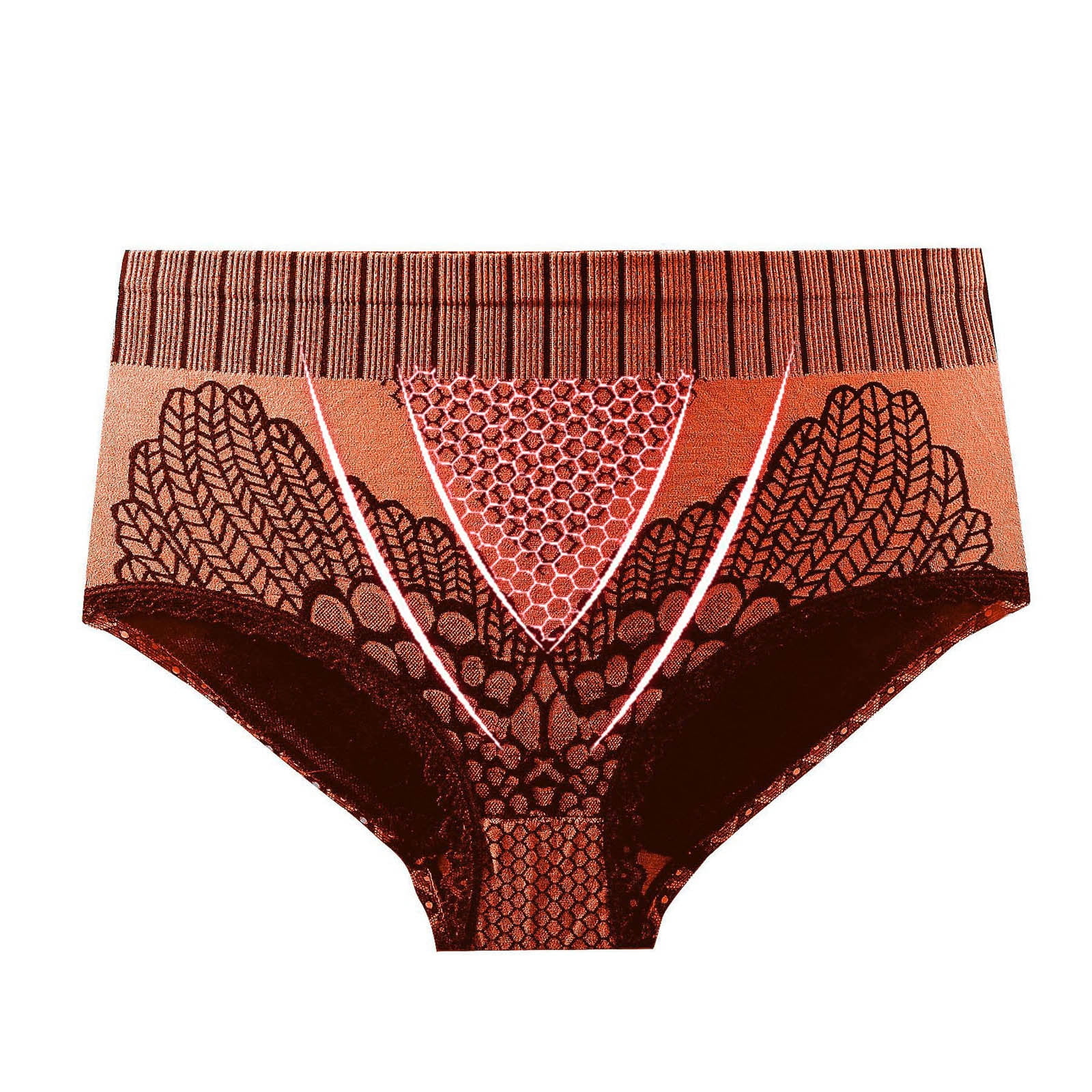 HaoXianJian Underwear for Women Cute Low Rise Bikini Brief Panties ...