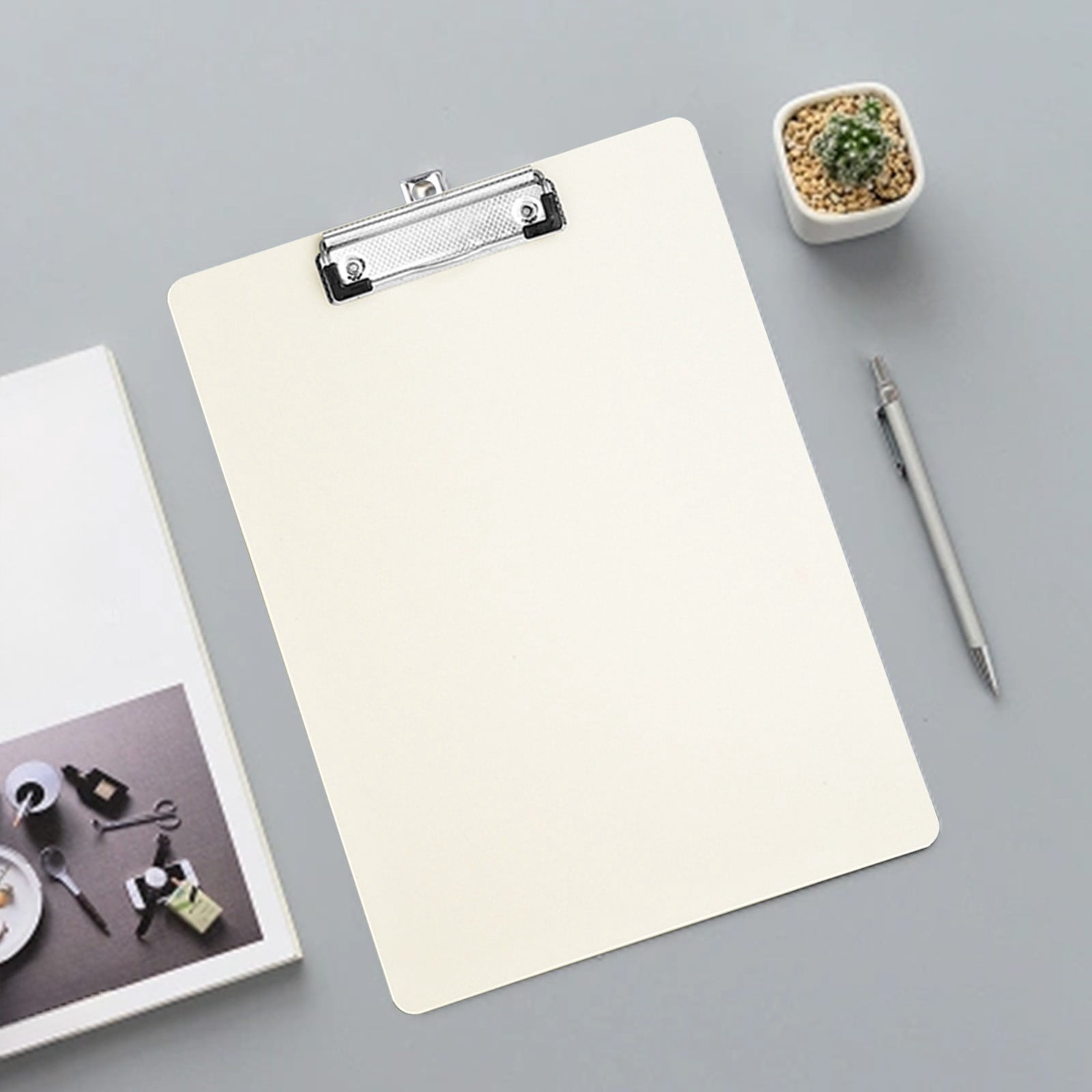 HaoXun 1 Pc A4 Folder Board with Hook - Thickened Writing Pad Clip ...