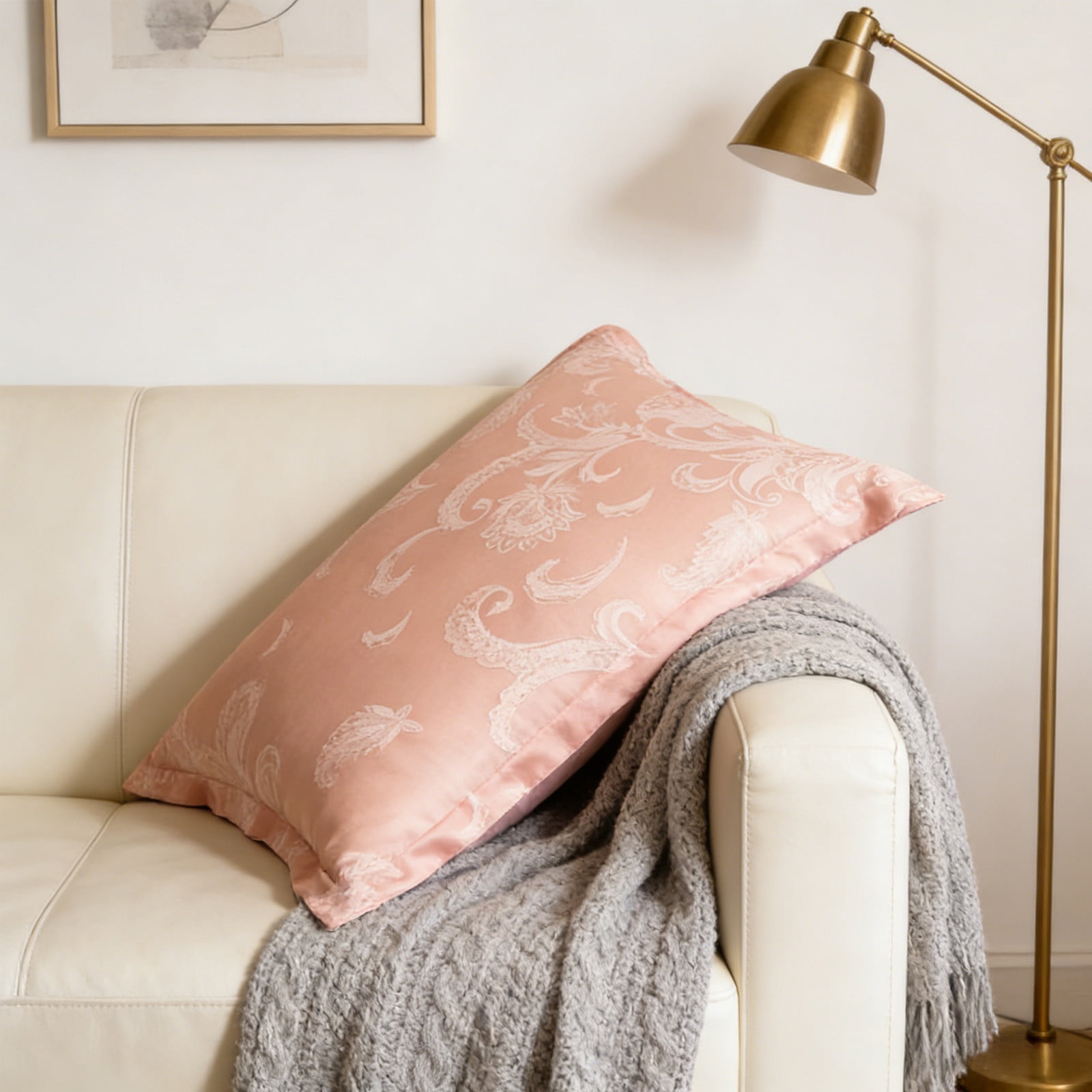 HaoXun 1 Pc Gongsatin Pillow Cover For Adult Couples Wedding ...