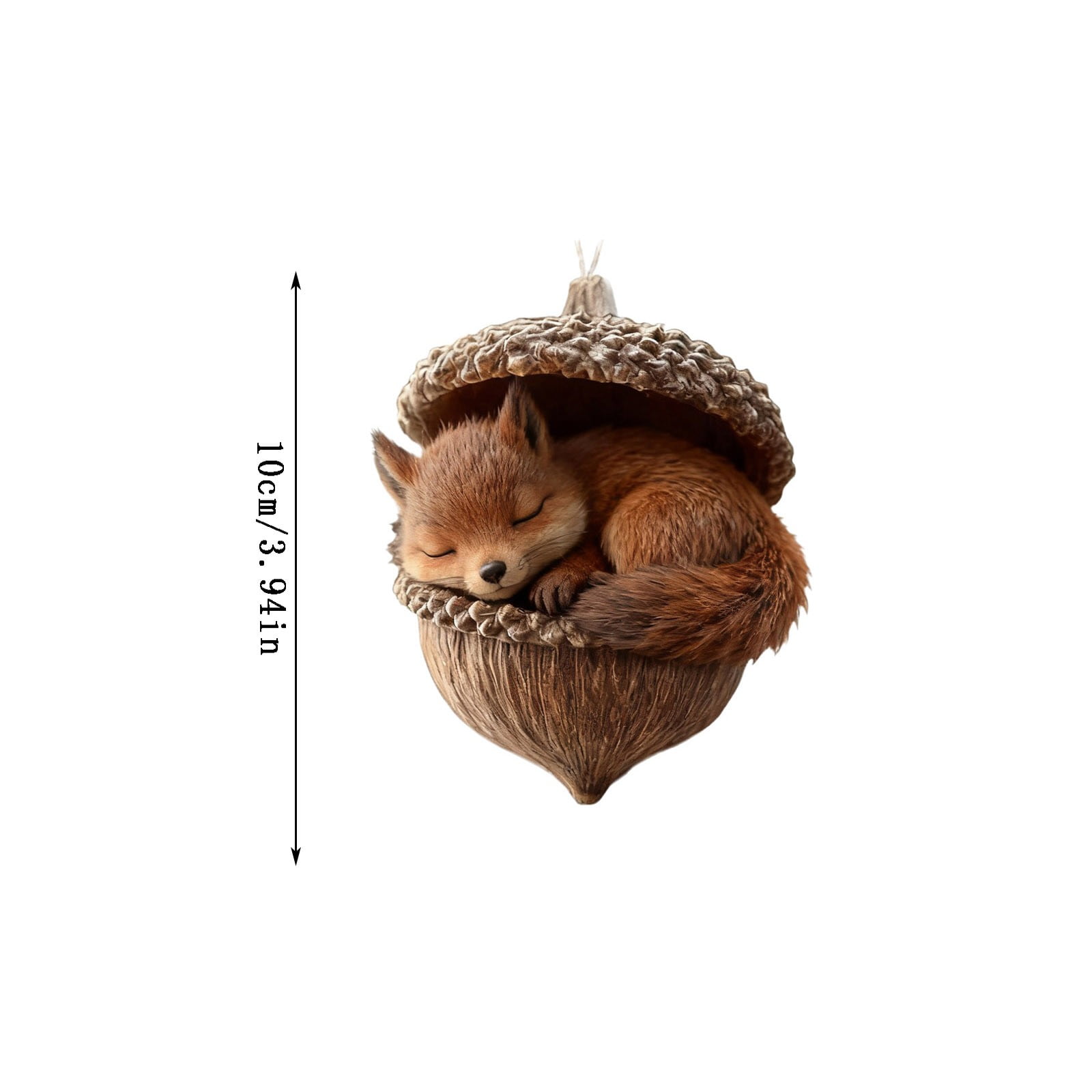 HaoXun 4 Inch Forest Animals Acorn Christmas Tree Ornaments - Whimsical ...