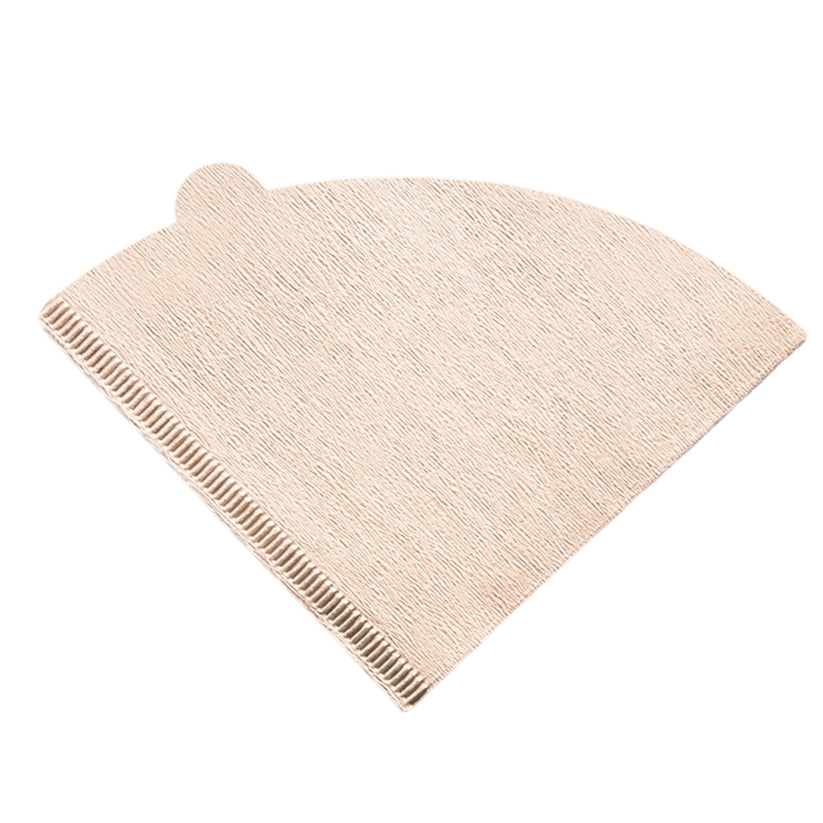 HaoXun 40 Pcs Conical Coffee Filter Paper - Thickened Wood Pulp Fan ...