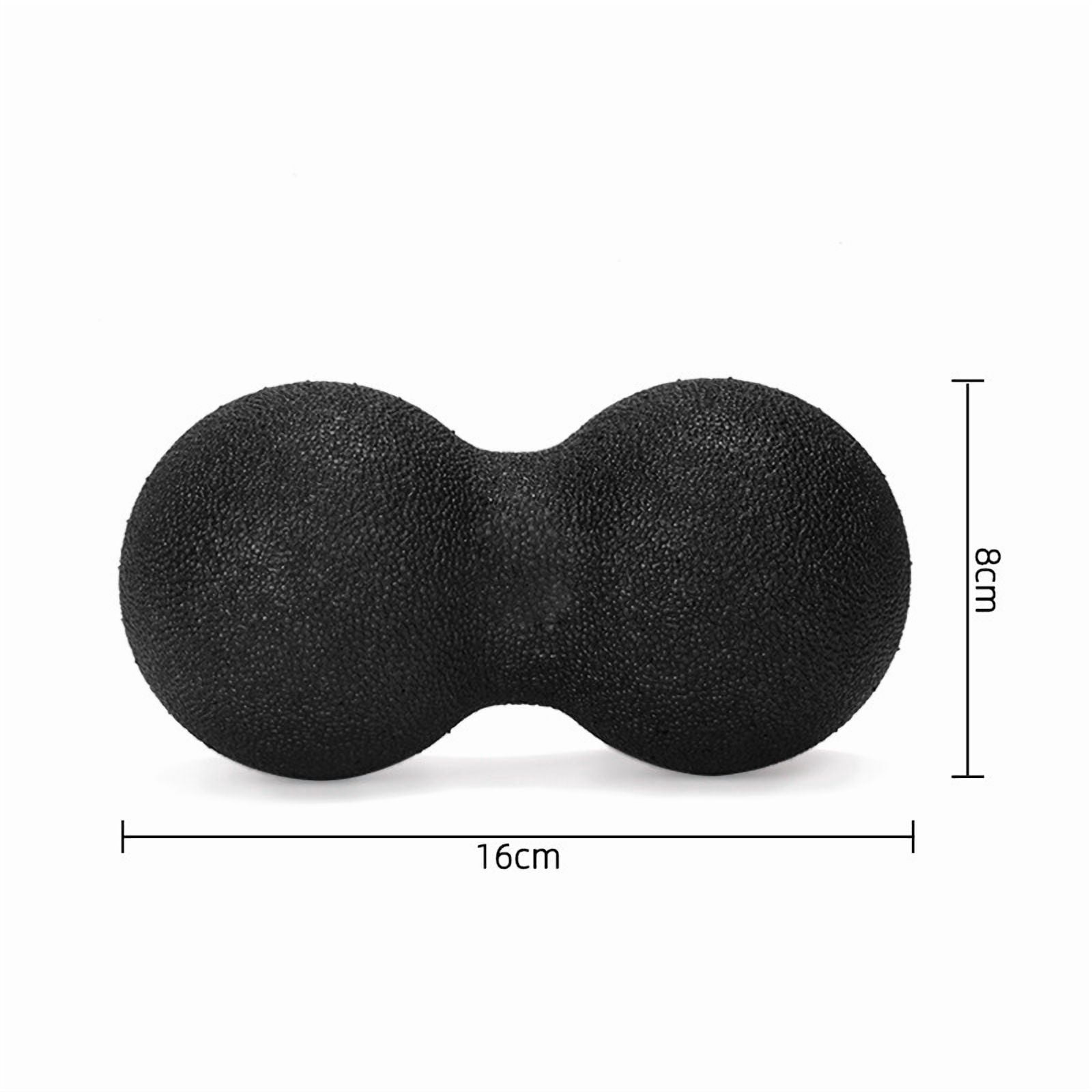 HaoXun 6.3 Inch Peanut Massage Ball for Muscle Relaxation - Silicone ...