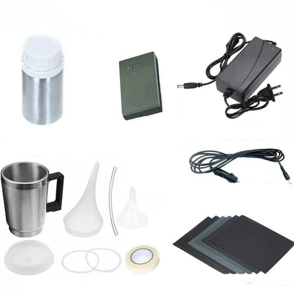 HaoXun Car Headlight Restoration Kit with Atomizing Cup - 100ML Headlight Cleaner and Restorer ...