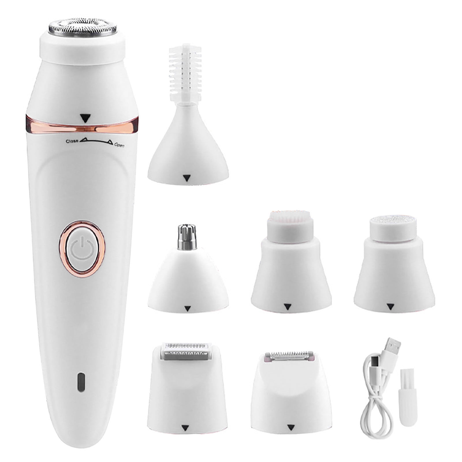 HaoXun SOLIMPIA 7-in-1 Women's Hair Removal Device - Facial & Body ...