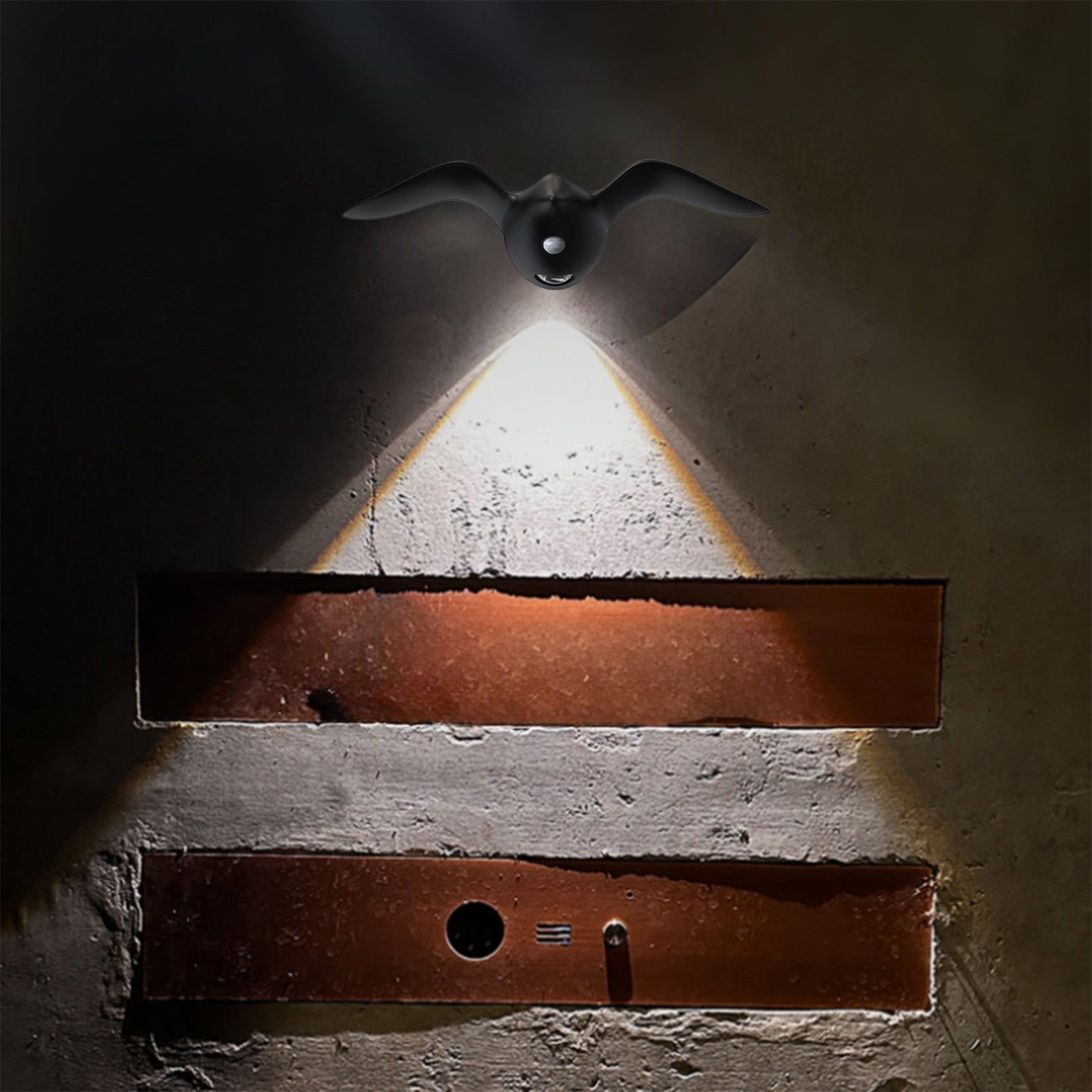HaoXun Seagull Motion Sensor Wall Light - Rechargeable LED Night Light ...