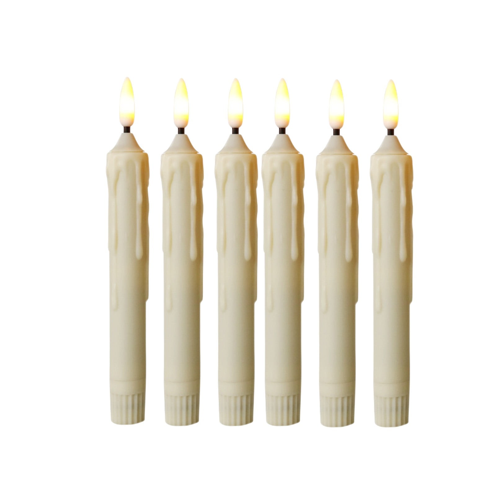 HaoXun Simulated Electronic Candle Light - Tear Drop Yellow Flashing ...