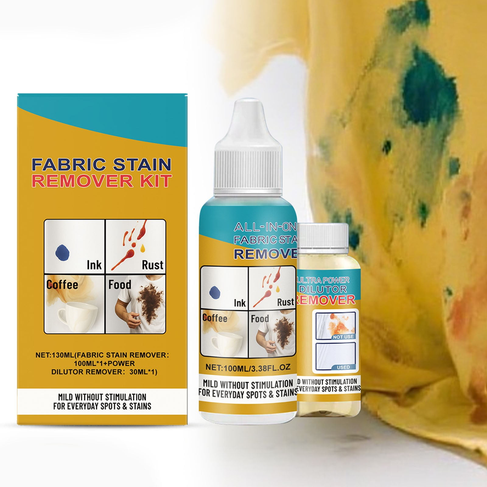 HaoXun Stain Treater Spray - Safe Stain Remover for Baby Clothes ...