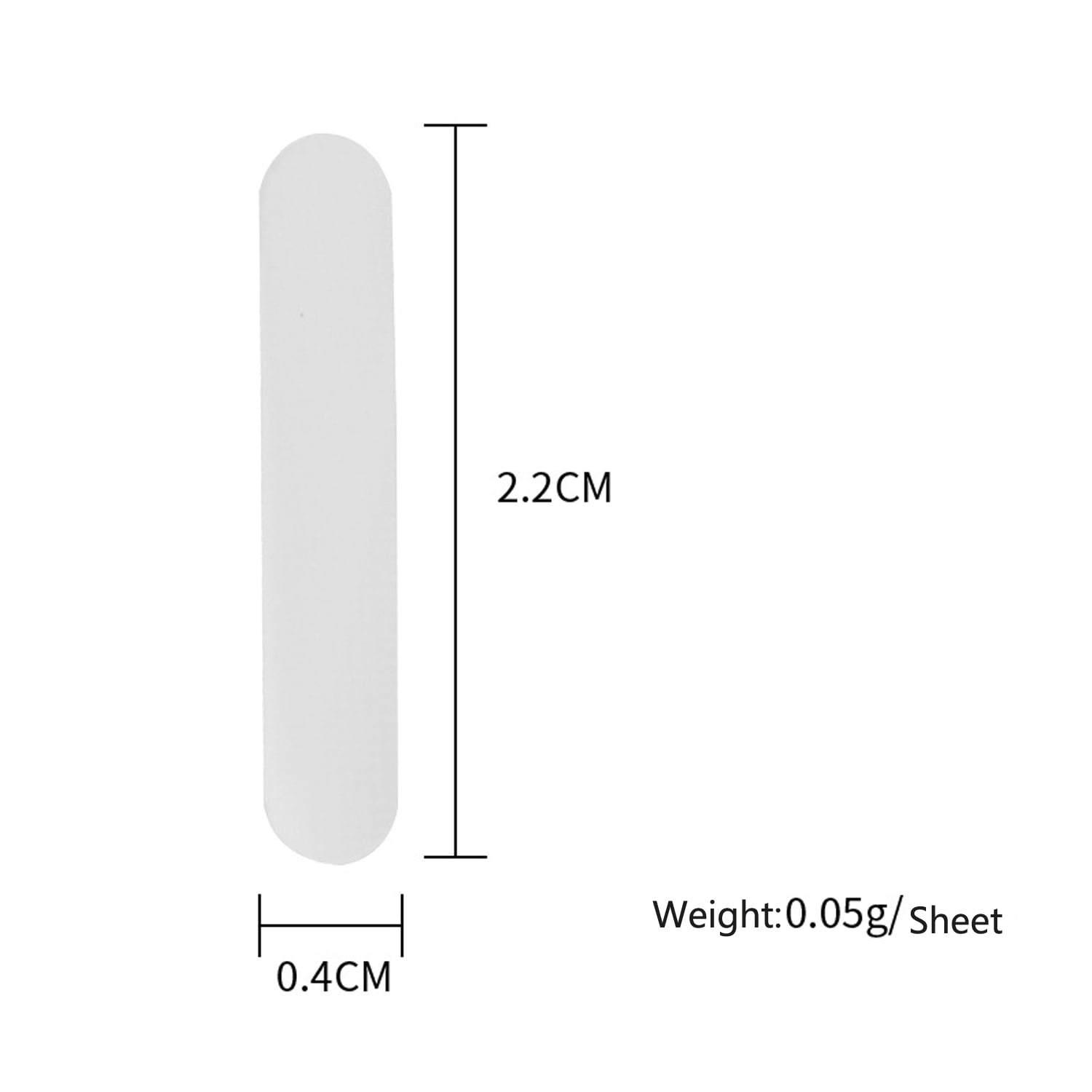 Haobase 10 Pcs Toenail Gutter Patch Toenail Correction Patch Ortho Nail ...