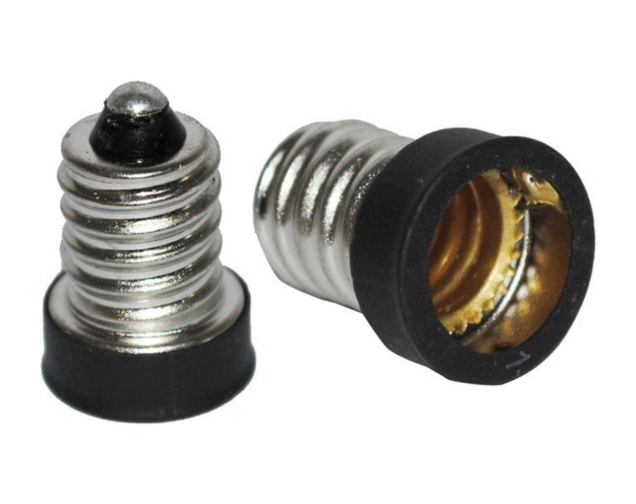 Haobase 6 pcs E14 to E12 Adapter - Small Edison Screw (E14) to ...