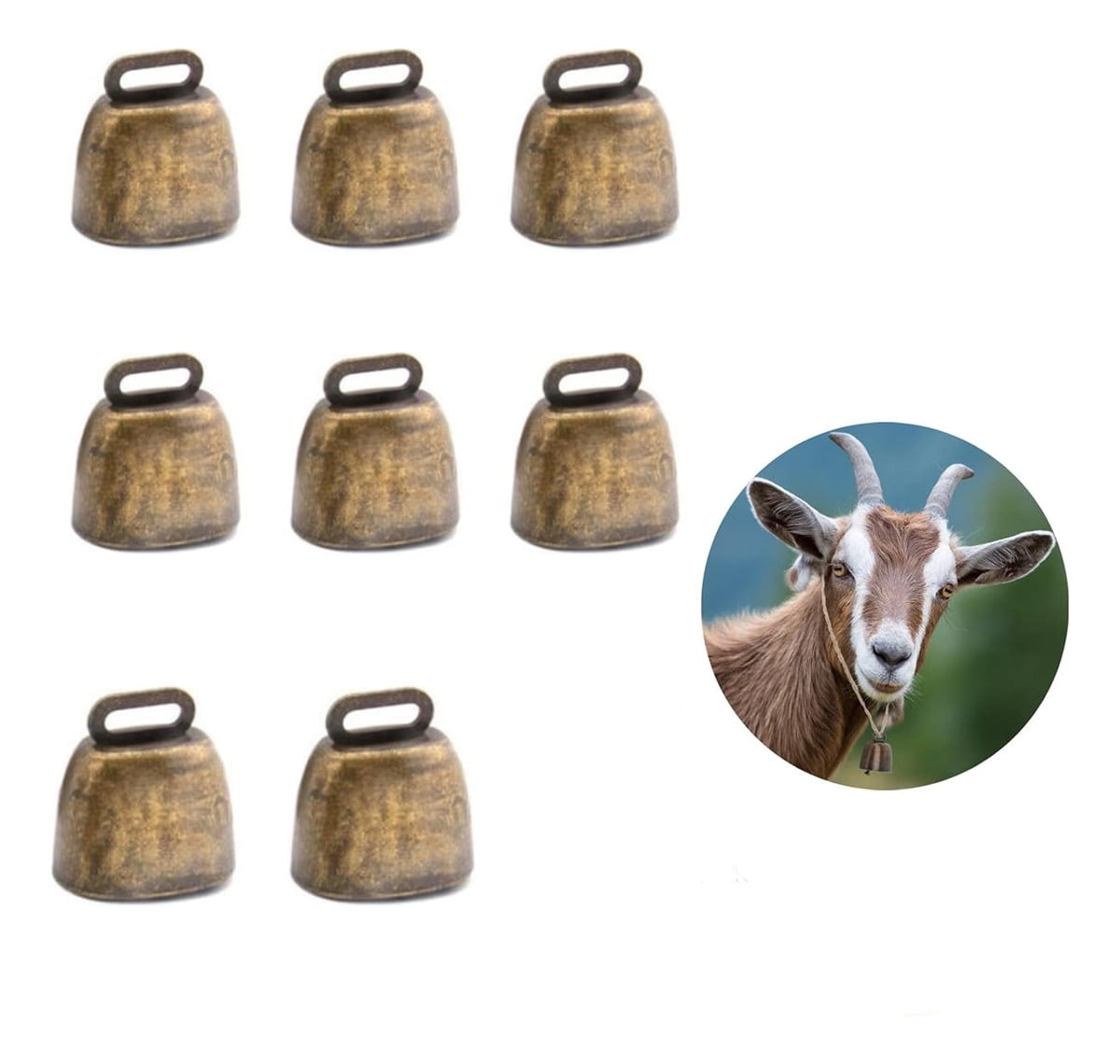 Bevin Bells For Sports Naugan 40Pcs Cow Horse Sheep Grazing Cattle Goat ...