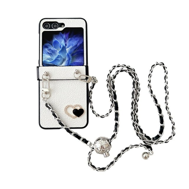 Haobuy Crossbody Lanyard Case For Samsung Galaxy Z Flip 5 Case With