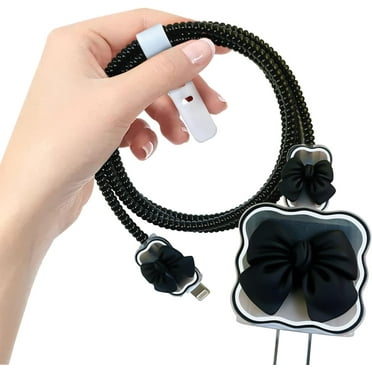 Hebalg 7pcs Data Cable Protector, Silicone Cord Saver Cute Silicone ...