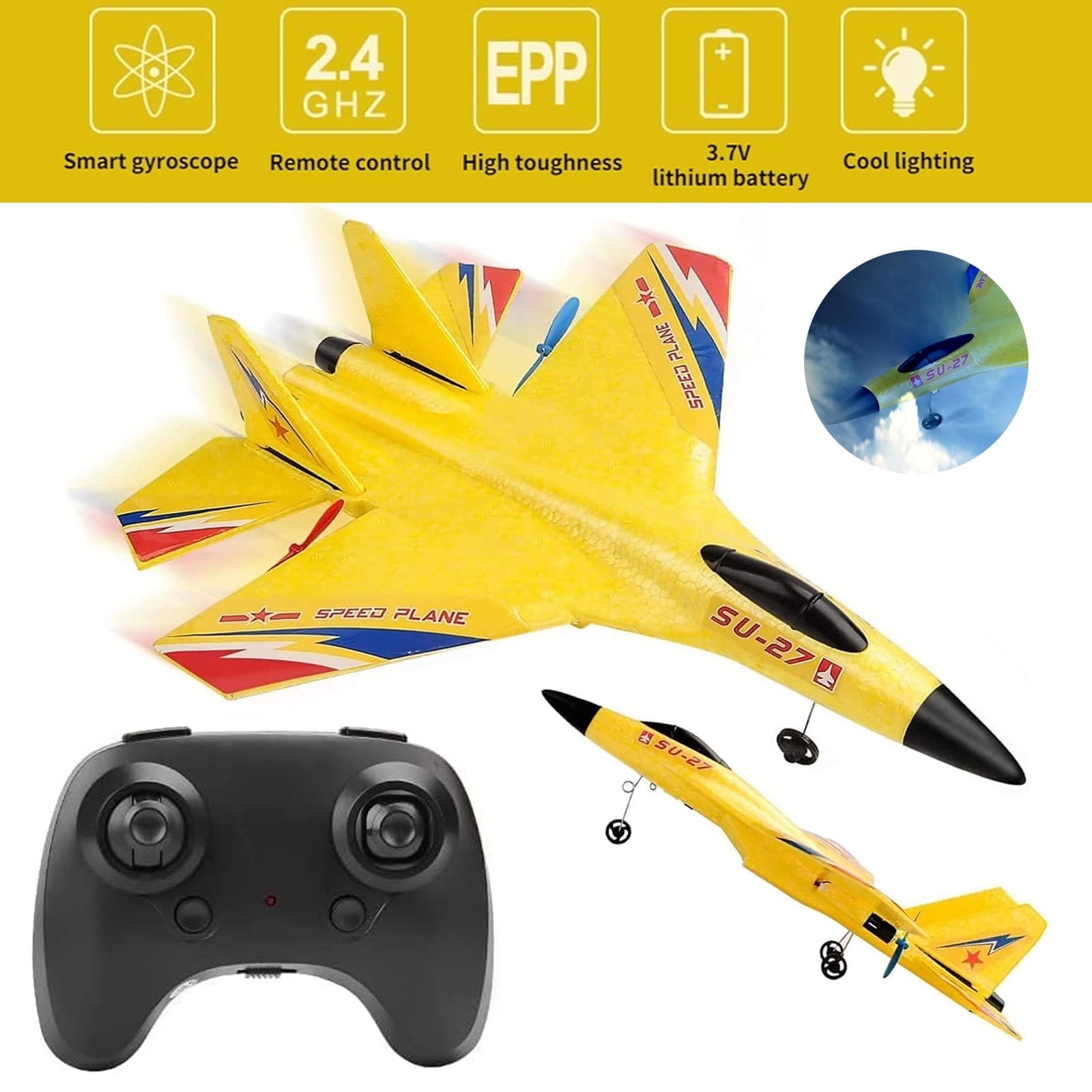 Haokaini 2.4GHz RC Airplane, Remote Control Plane with Automatic ...