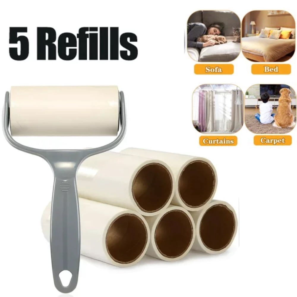 Haokaini 5pcs Lint Rollers for Pet Hair, Sticky Lint Roller Set, Sticky ...