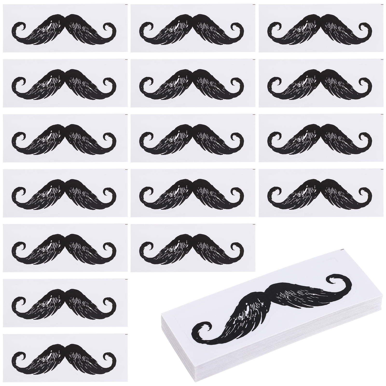 50pcs Depilation Stickers for Mustache Hair Removal with Protective ...