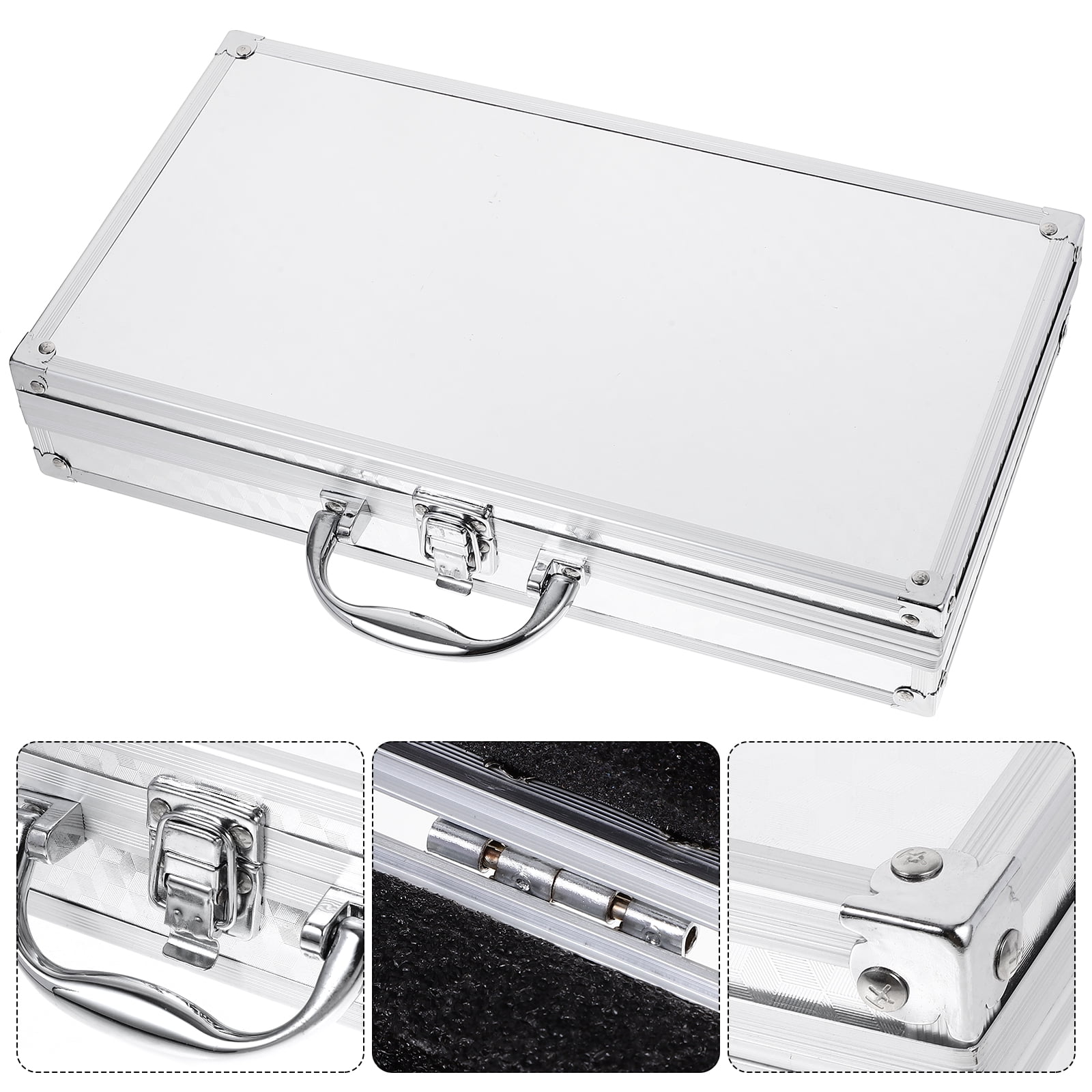 Haoma Aluminum Case with Foam Inserts - Aluminum Hard Case Carrying ...