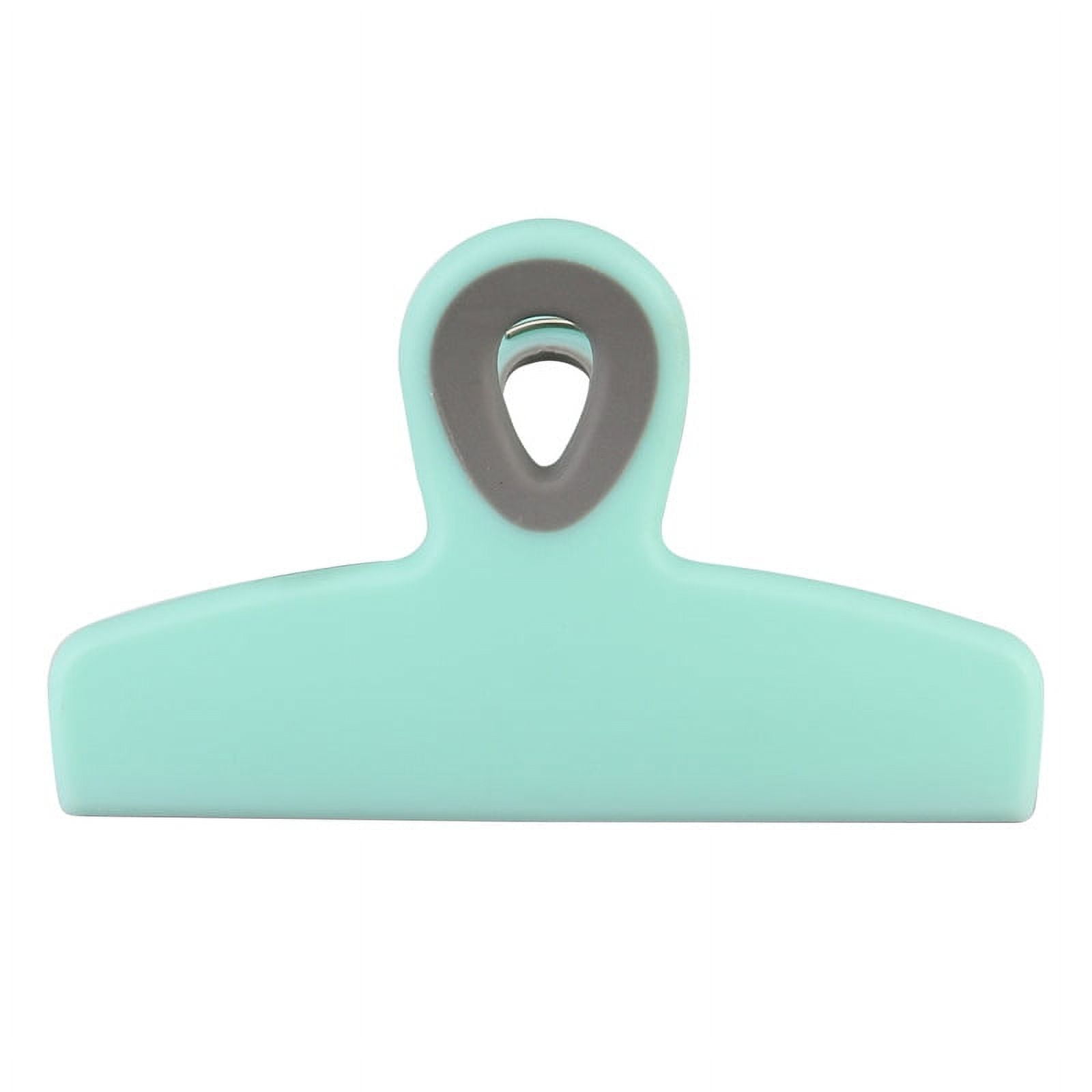 Haomacro Food Clips - Chip Bag Clips Set of 4, 5 Inches Wide Heavy Duty ...