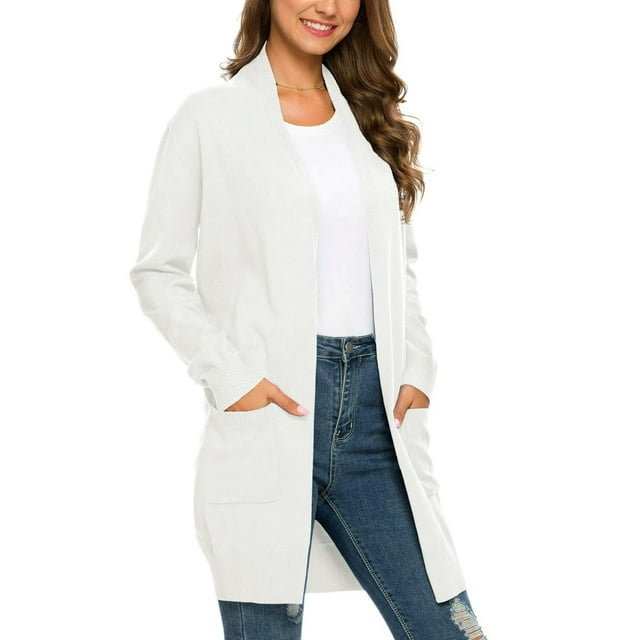 HAOMEILI Women's Long Cardigan Sweater 2024 Fall Fashion Casual ...