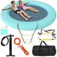 Haosegd 8FT Round Floating Ring, Inflatable Water Hammock, Sunchill ...