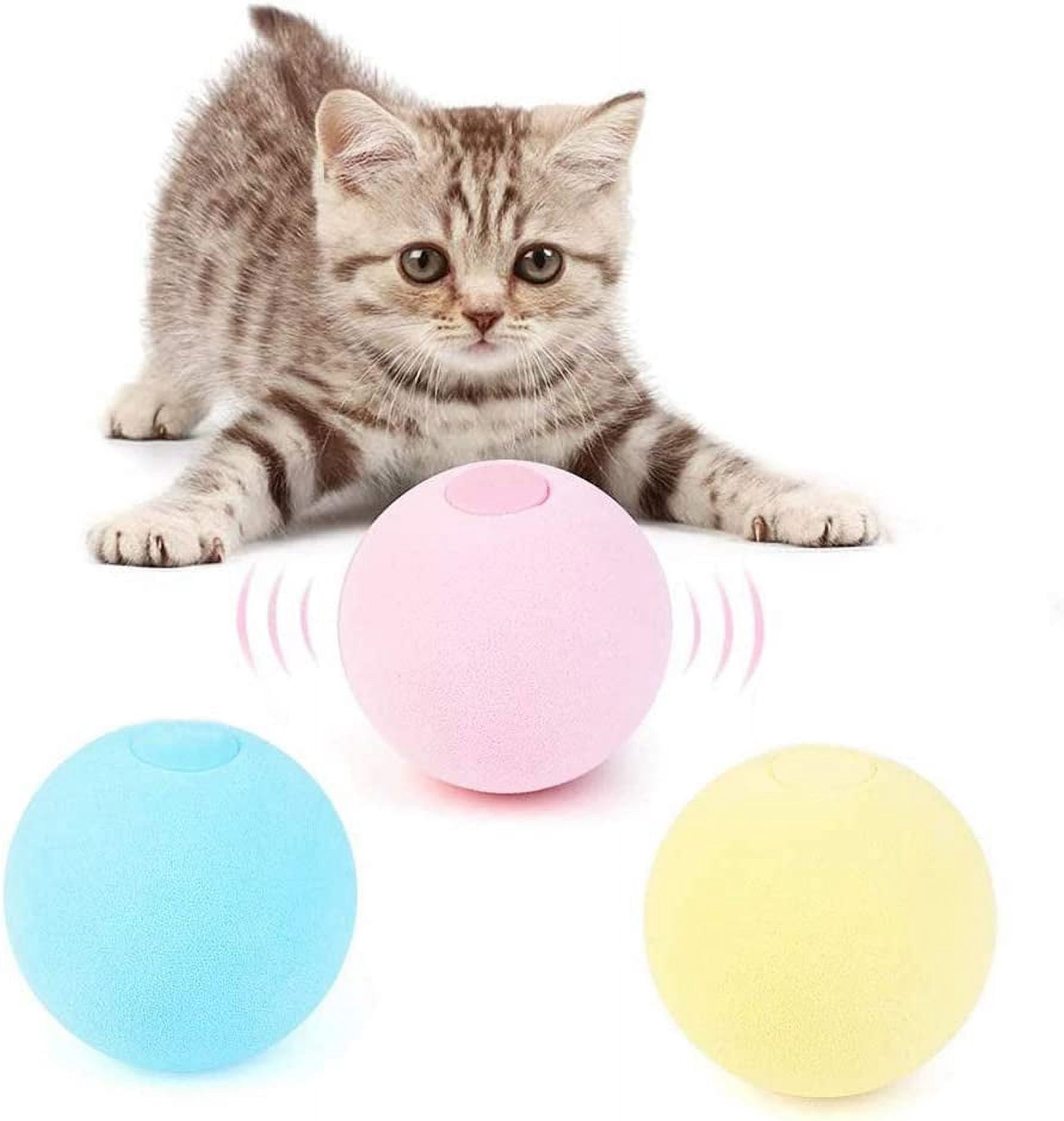 Haoshics Smart Cat Toys Interactive Ball Catnip Cat Training Toy Pet ...