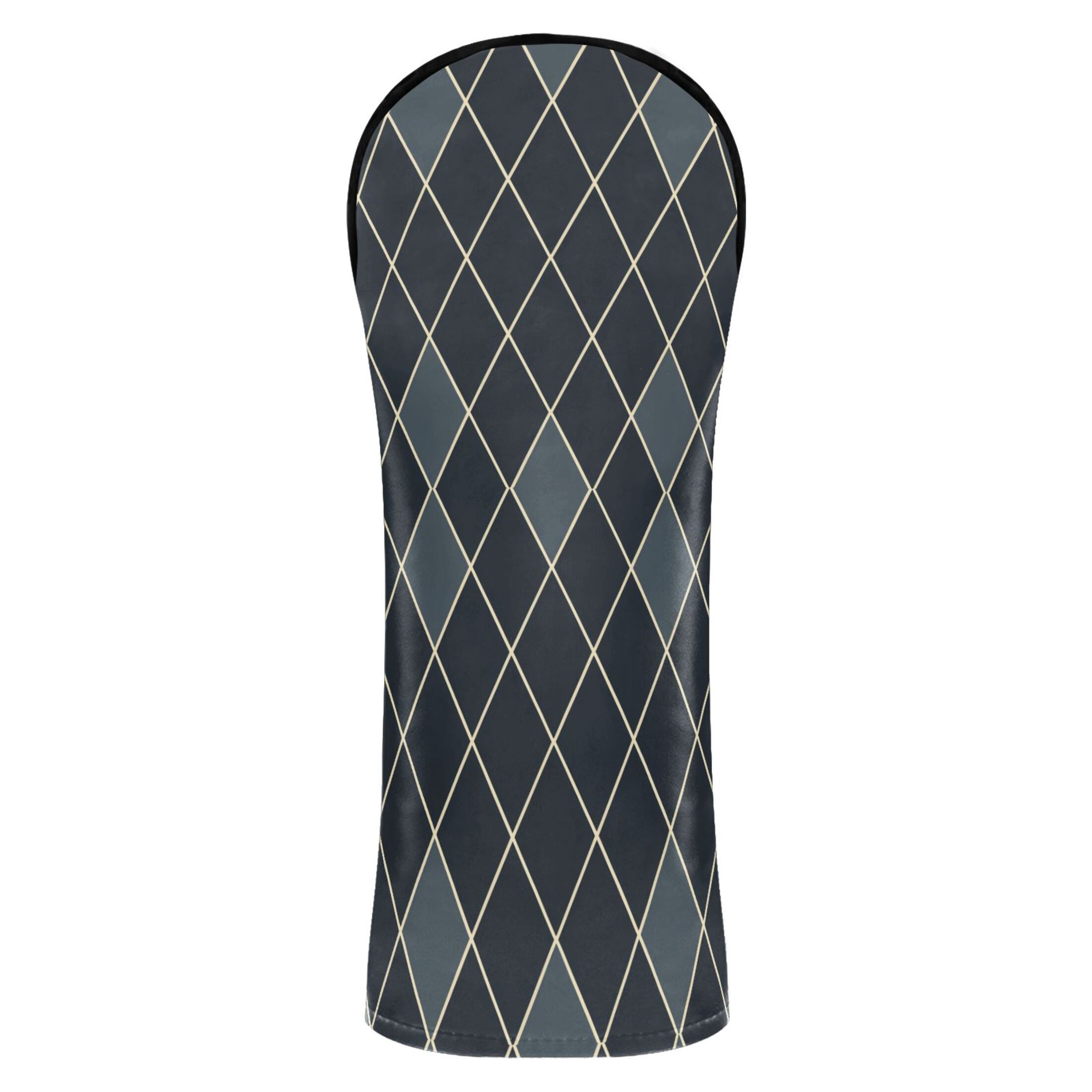 Haosy Carbon Black Block Golf Club Covers Driver Hybrid Wood Headcovers ...