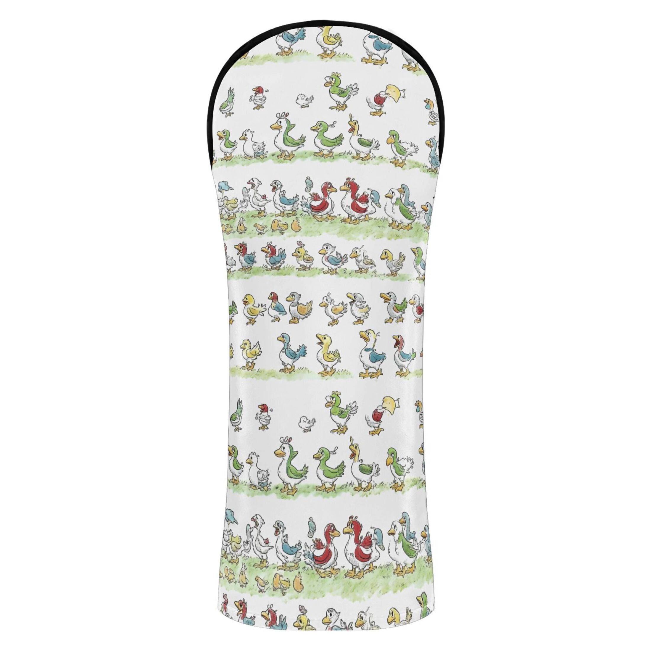 Haosy Cartoon Ducks Line Golf Club Covers Driver Hybrid Wood Headcovers ...