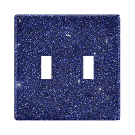 Haosy Light Switch Cover Plate 2 Gang Electrical Outlet Covers Deep ...