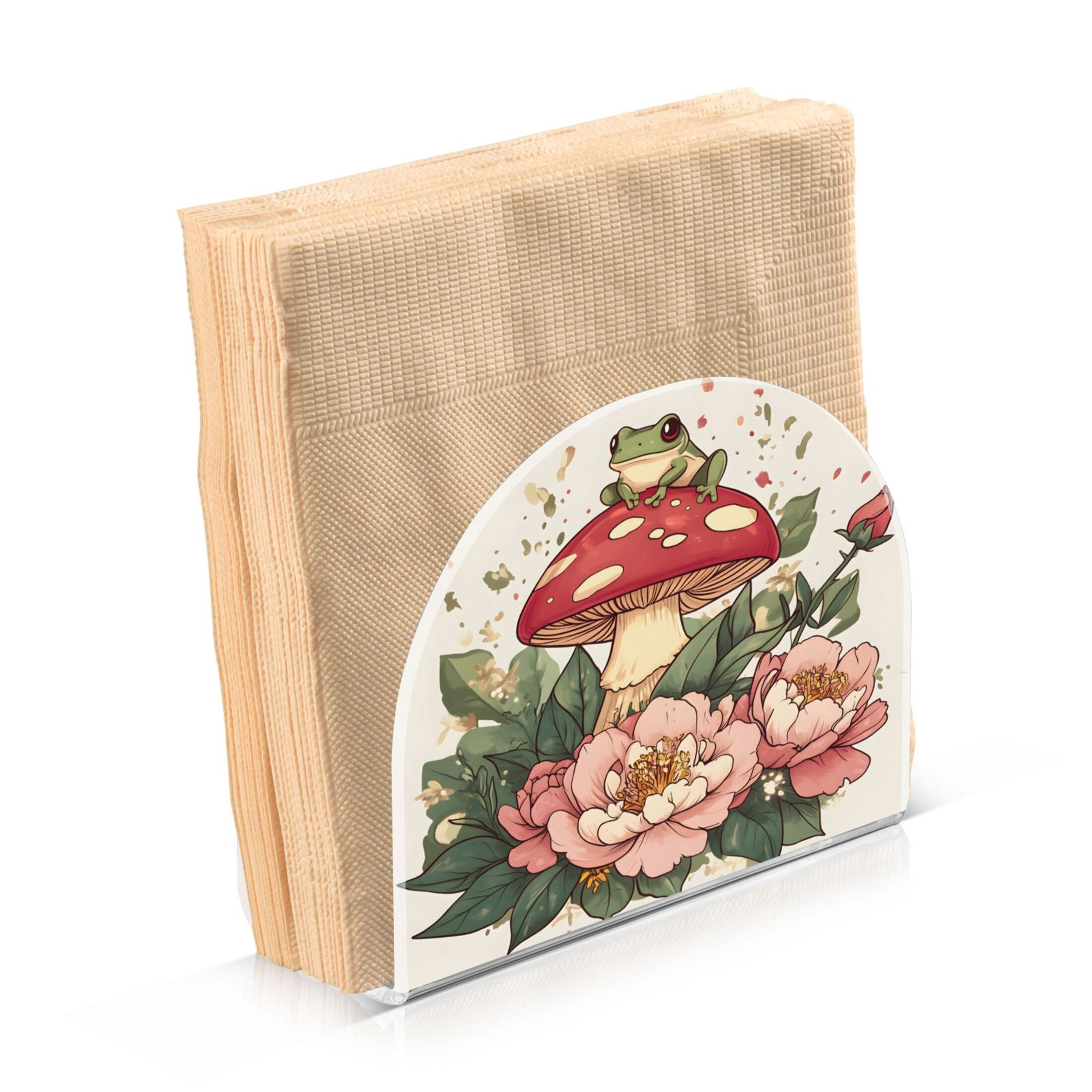 Haosy Napkin Holder for Table Acrylic Kitchen Paper Tissue Dispenser, 2 ...