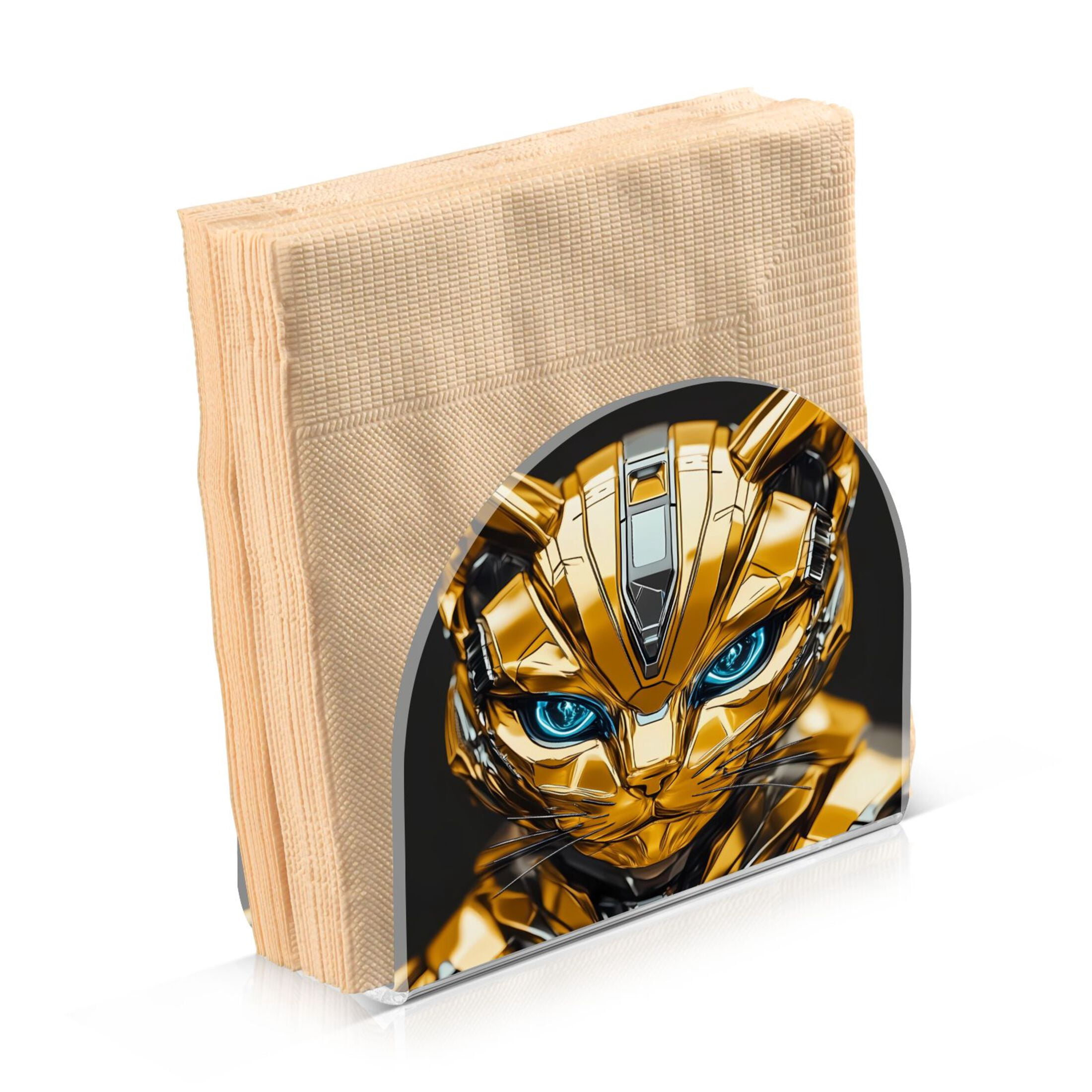 Haosy Napkin Holder for Table Acrylic Kitchen Paper Tissue Dispenser ...