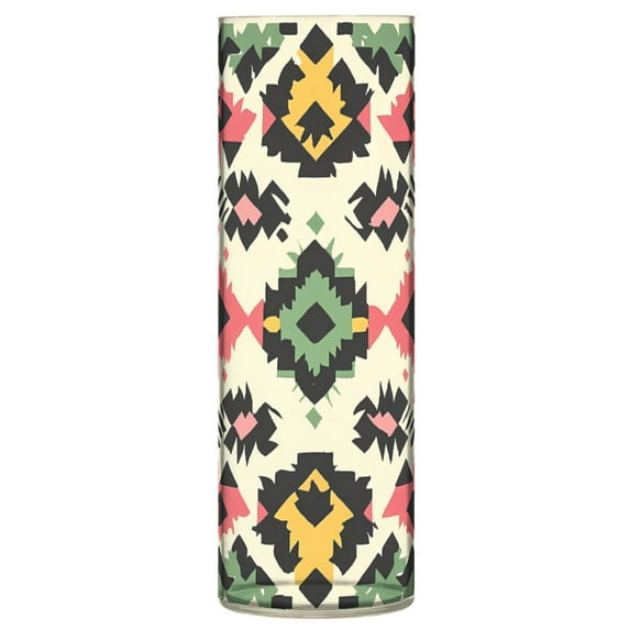 Haosy Plastic Flower Vase 11.8 inch Tall Clear Cylindrical Vases for ...