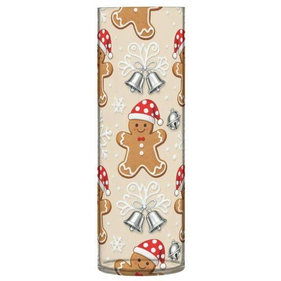 Haosy Plastic Flower Vase 11.8 inch Tall Clear Cylindrical Vases for ...