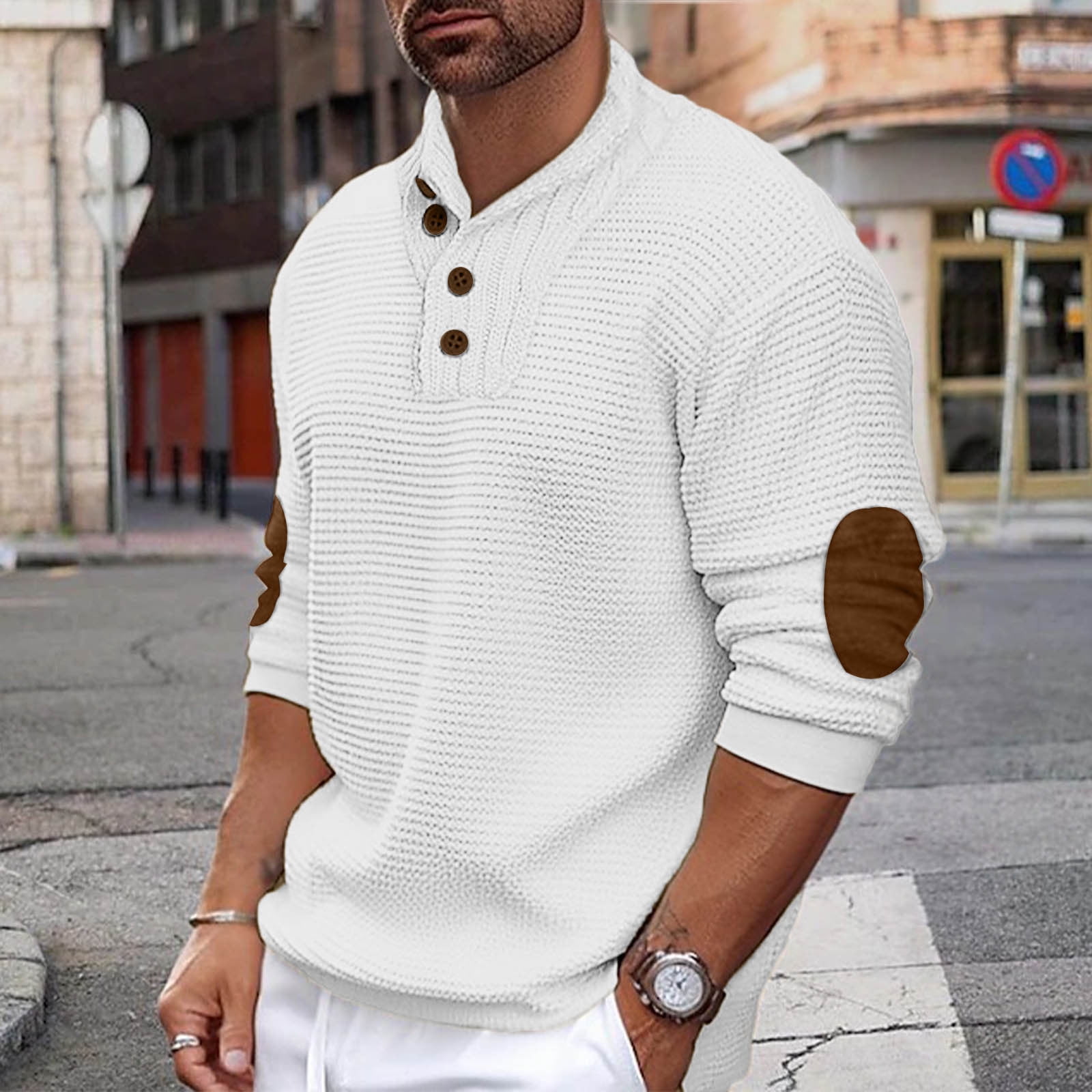 Haoxianjian Funny Golf Shirts For Men Casual Slim Fitted Shirts ...