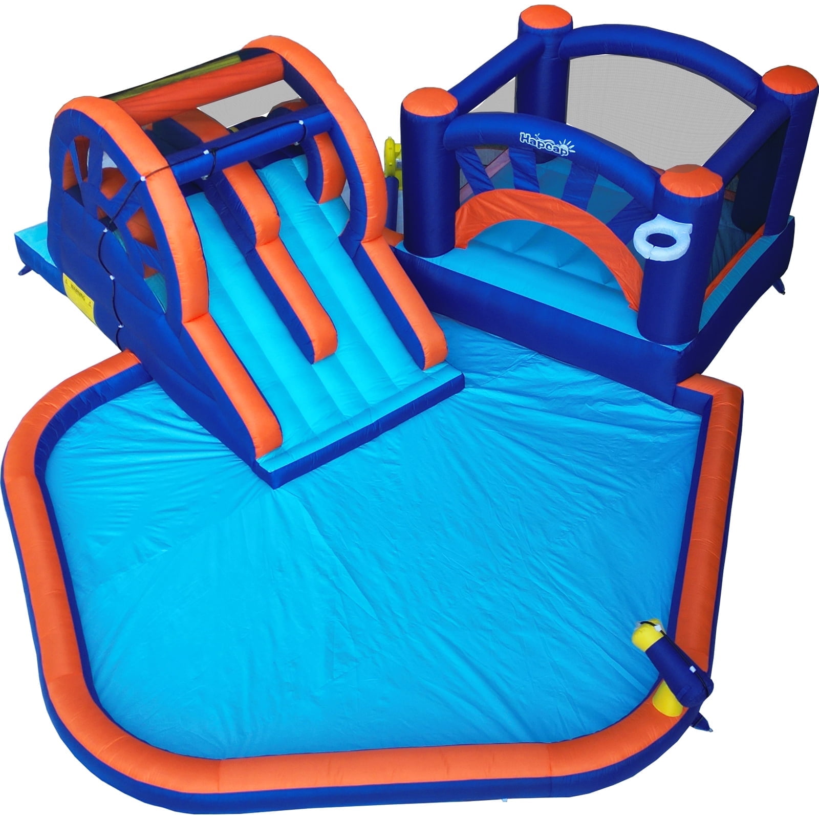 HapCap Inflatable Water Park Bounce House with Dual Slides, Big Pool ...