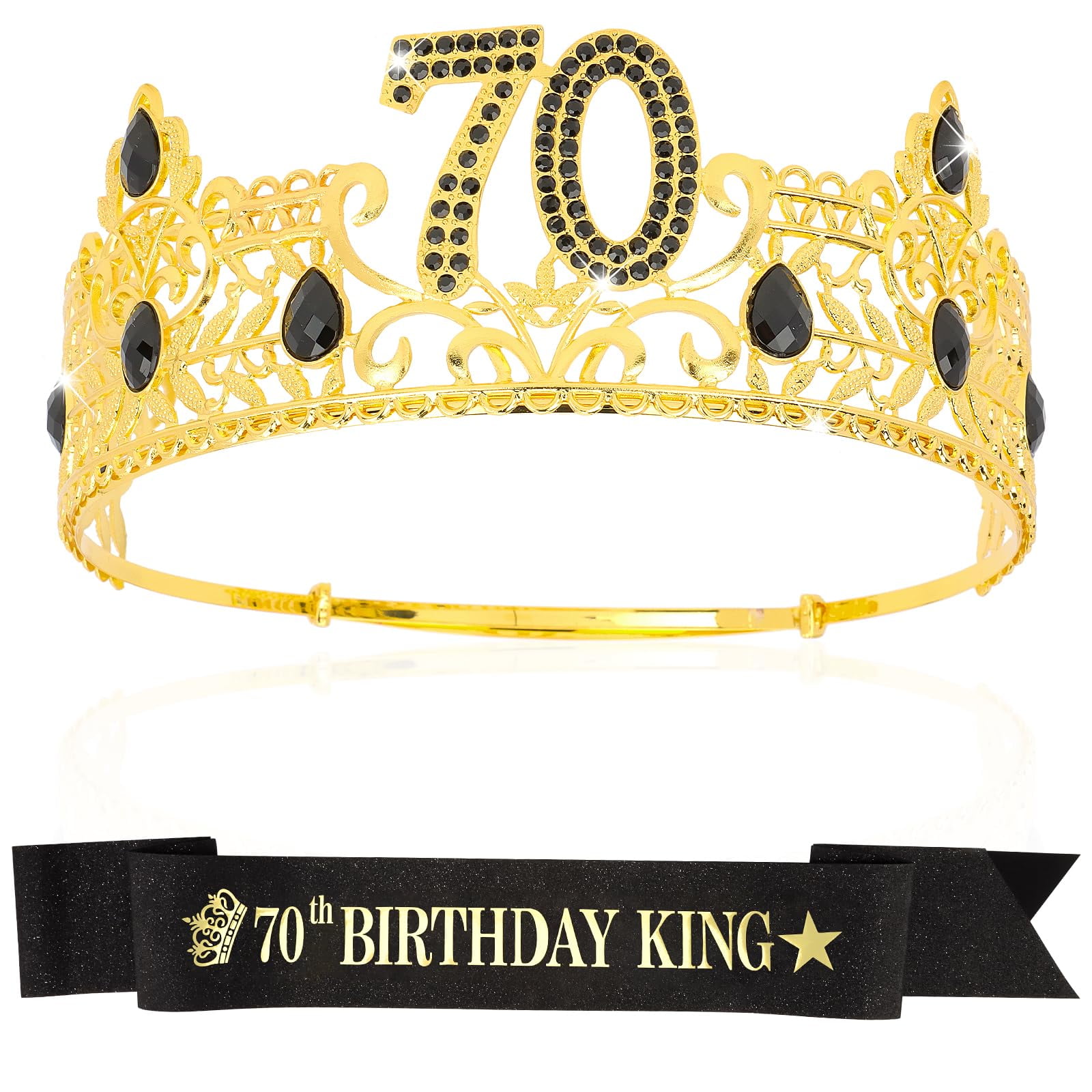 Hapdoo 70th Birthday Decorations for Men, 70th Birthday Gifts for Him ...