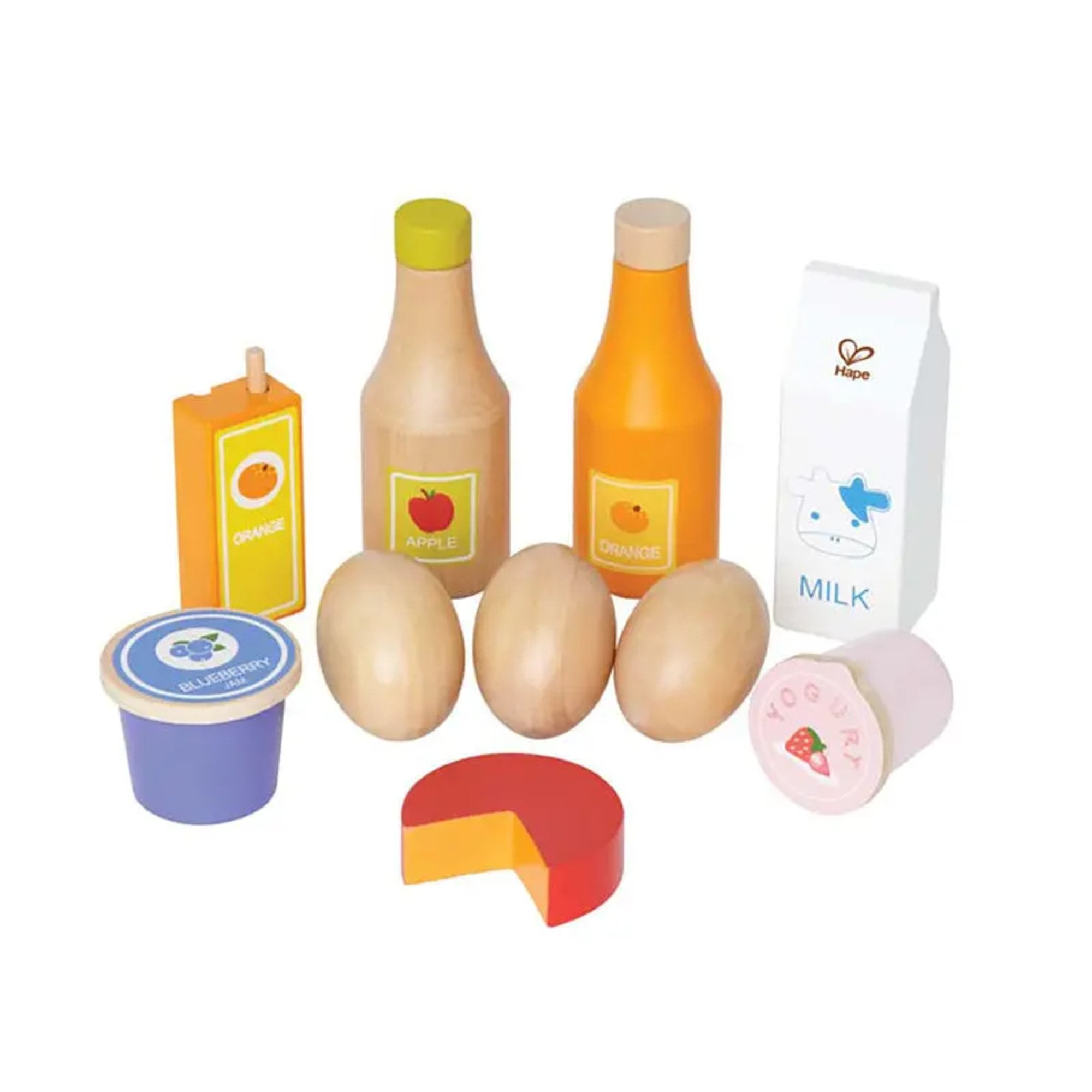 Hape Kitchen Healthy Basics Food Playset, 10 Pieces - Walmart.com