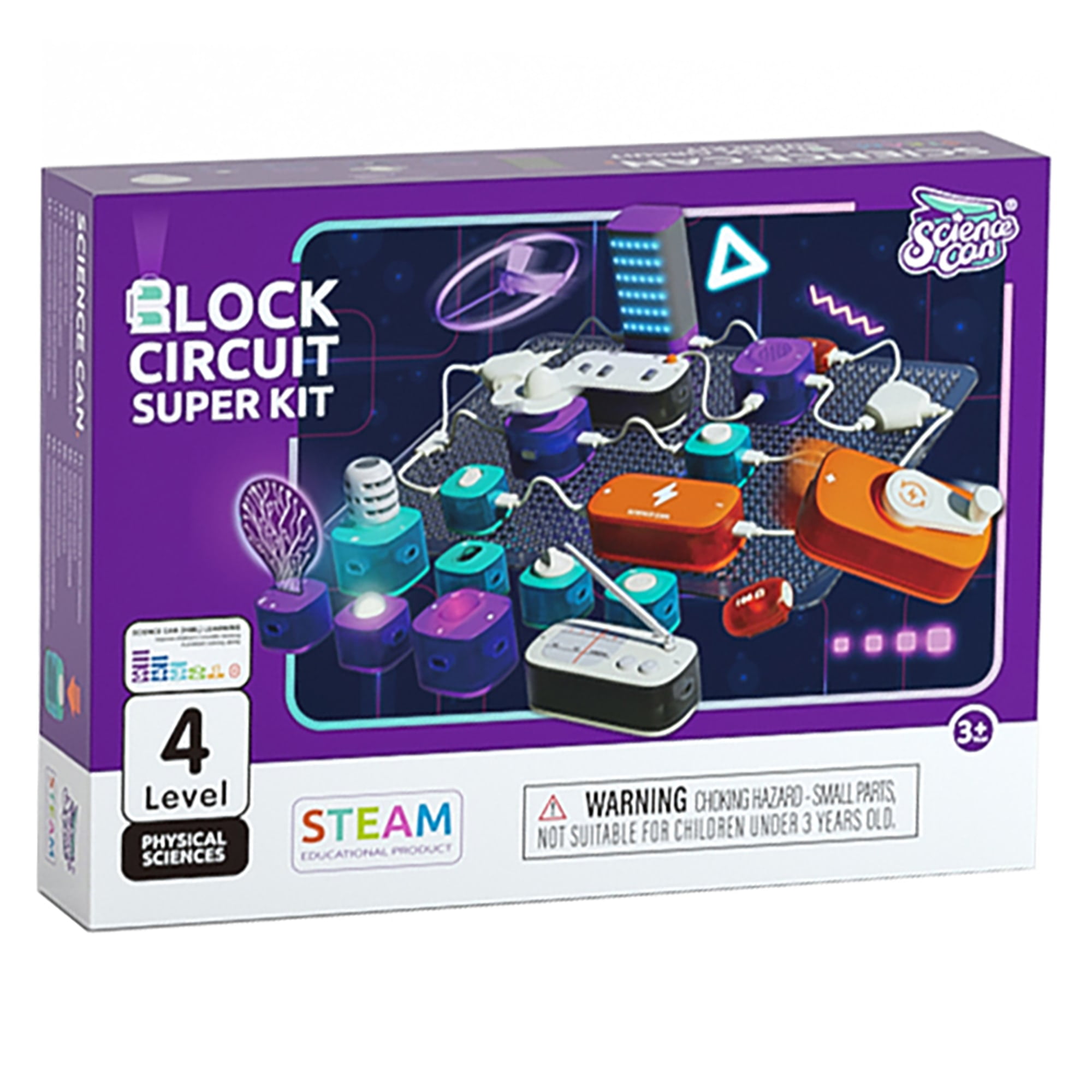 Hape: Science Can: Block Circuit Super Kit - Physical Sciences ...