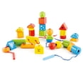 Hape String-Along Shapes Stacking Game, 32 Pieces - Walmart.com