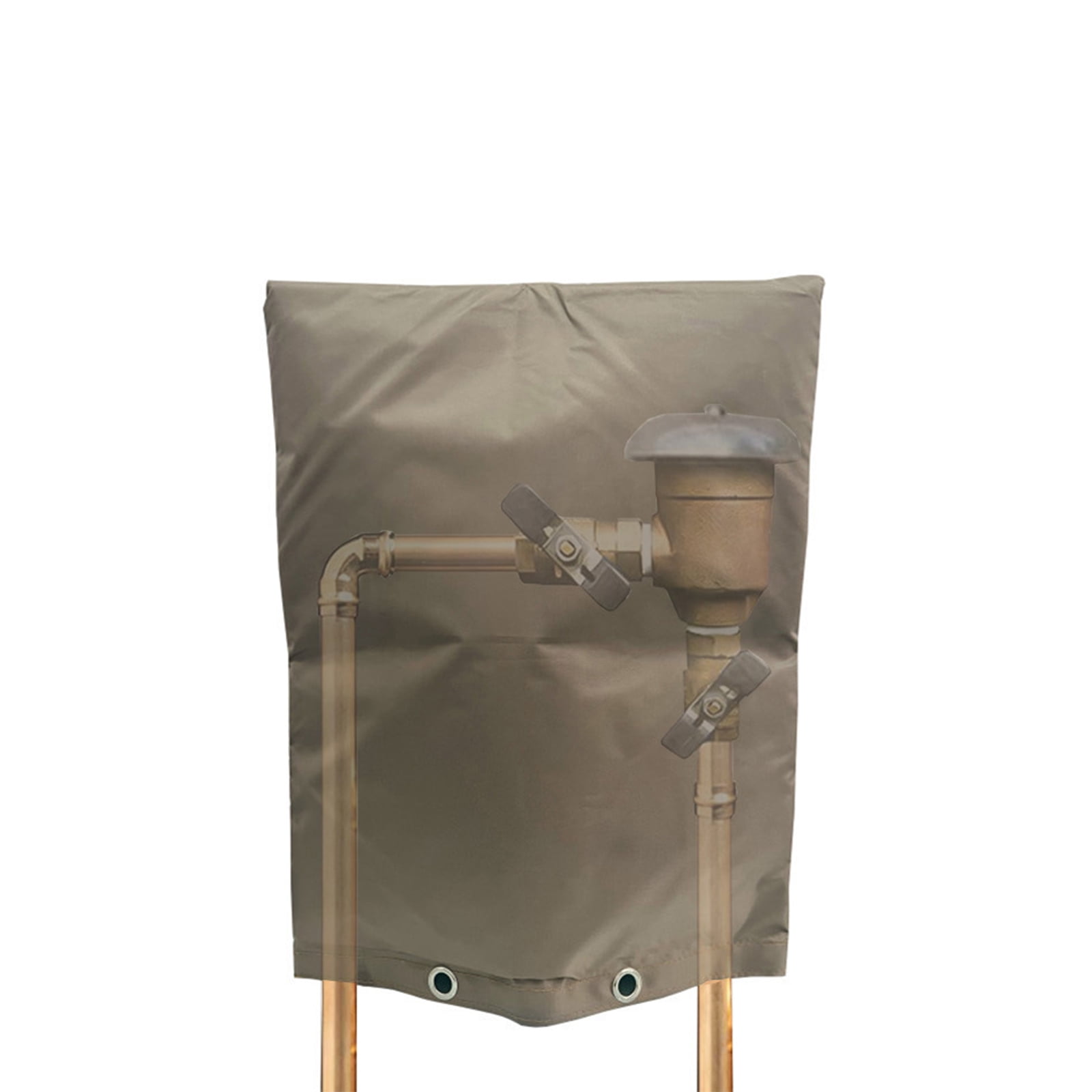 Winter Pipe Freeze Protection - Insulated Backflow Preventer Cover ...