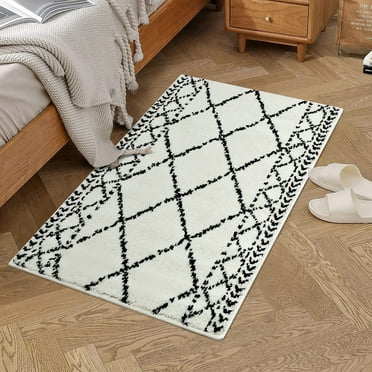 Abani Vista 4'W x 6'D VST130A Modern Blue Area Rug - Walmart.com