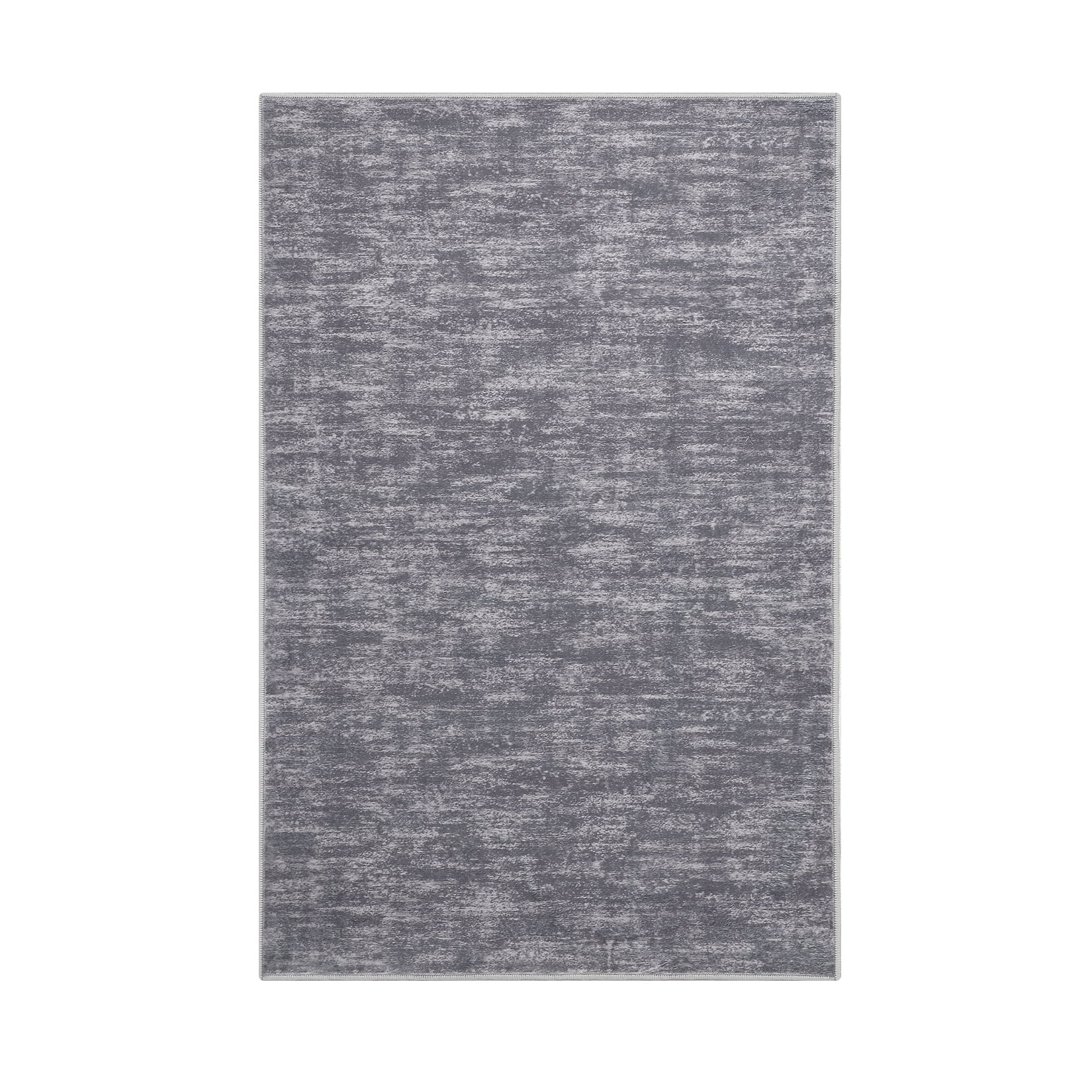 Haperlare Rugs Solid Machine Washable Area Rug Non-Slip Low Pile Modern ...