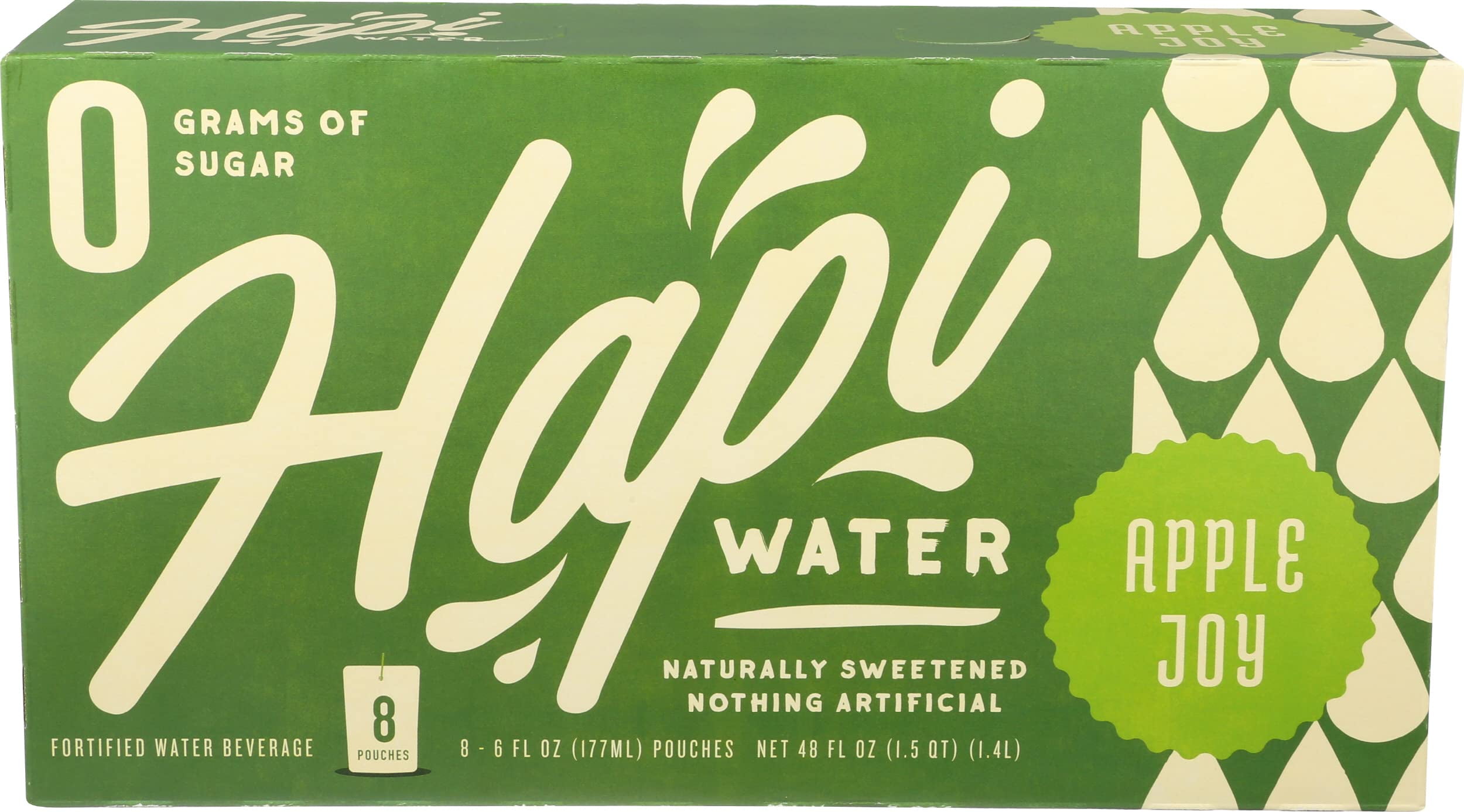 Hapi Drinks Apple Water 8 Pack 48 fl oz (Pack Of 4) - Walmart.com
