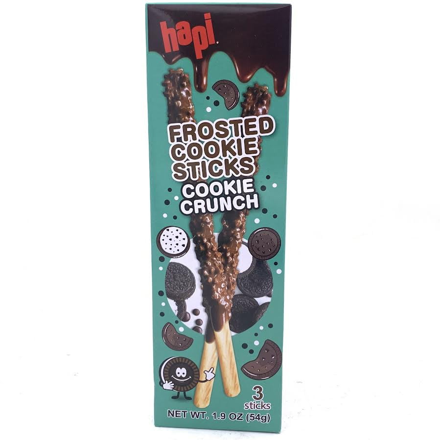 Hapi Frosted Cookie Sticks - Cookie Crunch 54g/(3sticks) - Walmart.com